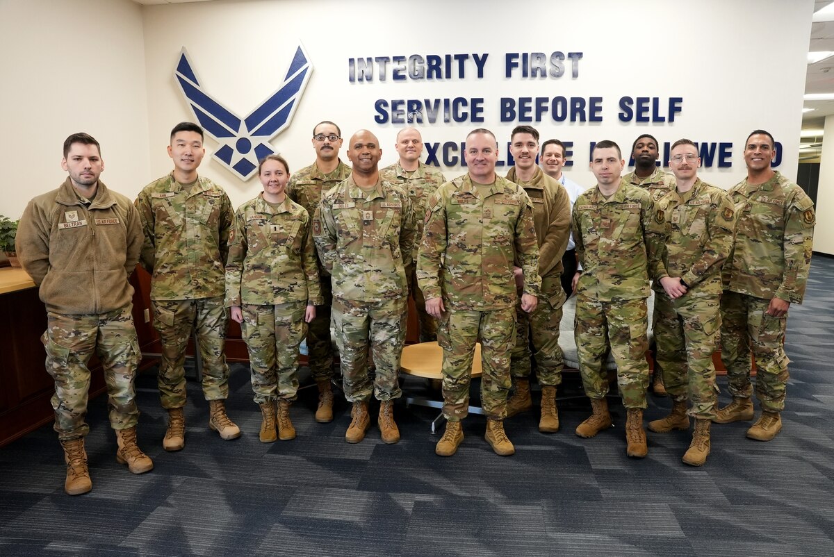 PACAF command chief visits Kessel Run > Hanscom Air Force Base ...