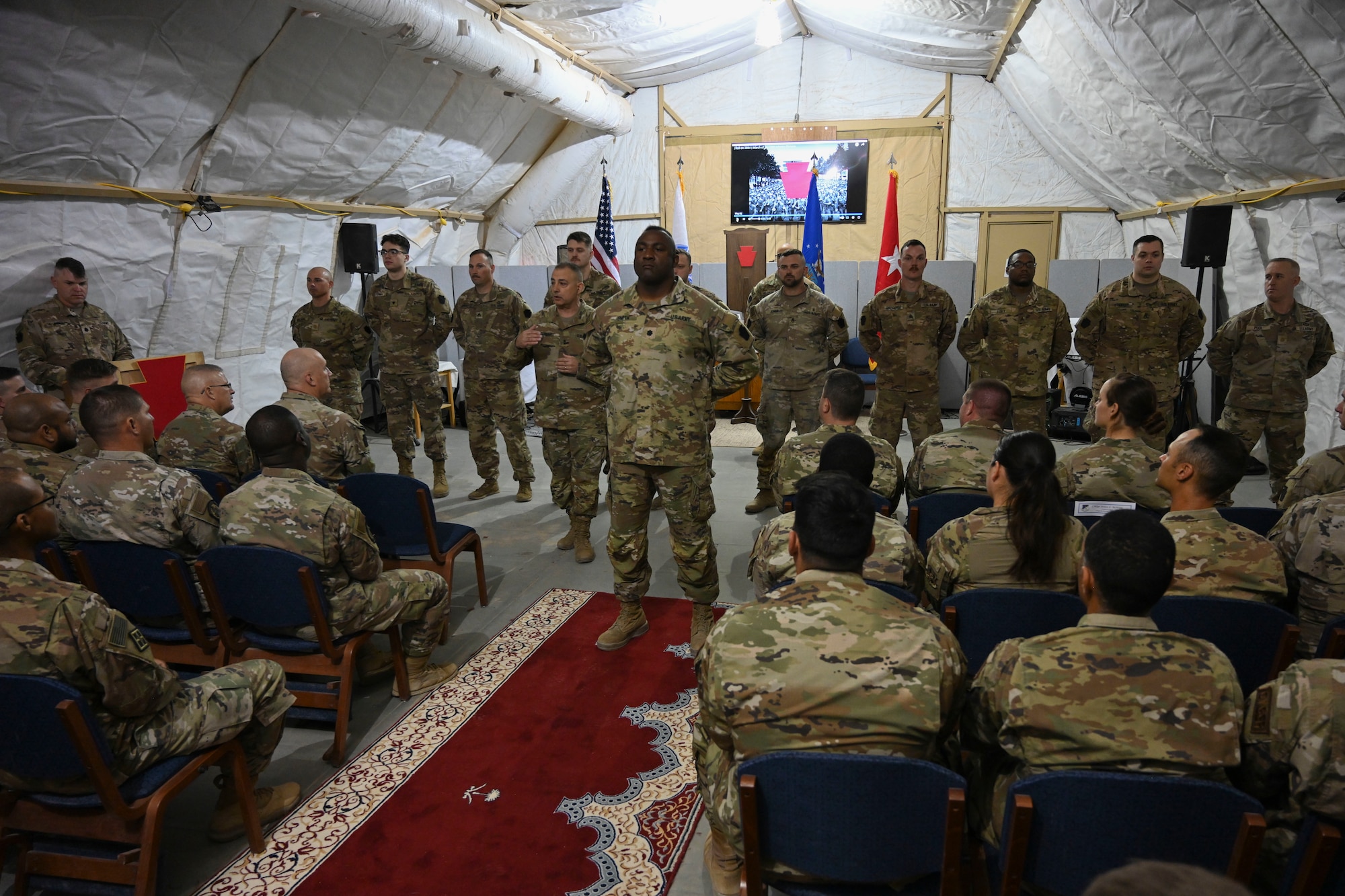 U.S. Army Patching, Recognition and Promotion Ceremony > 505th Command ...