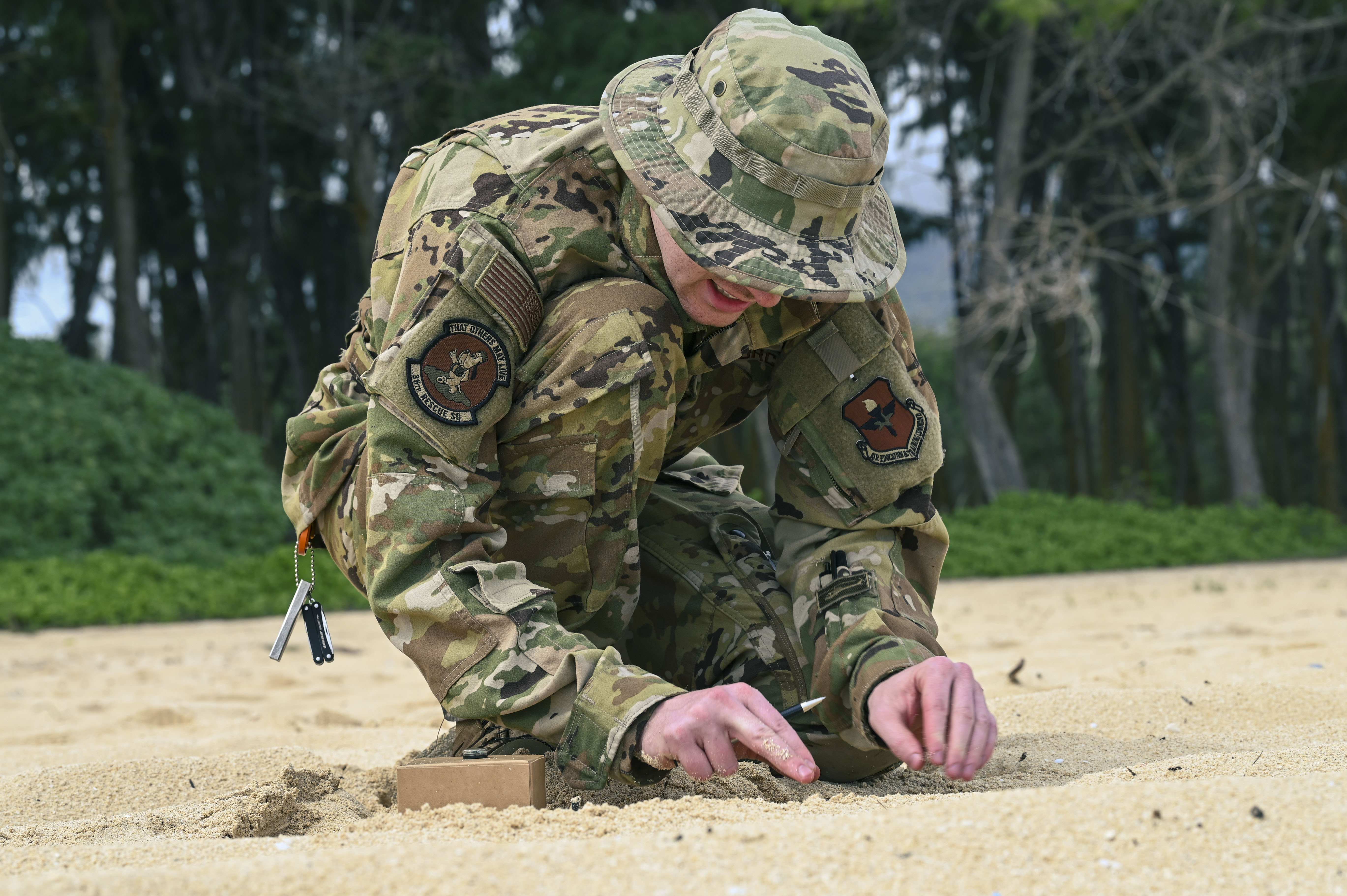 Fairchild innovates survival training > Air Education and Training ...