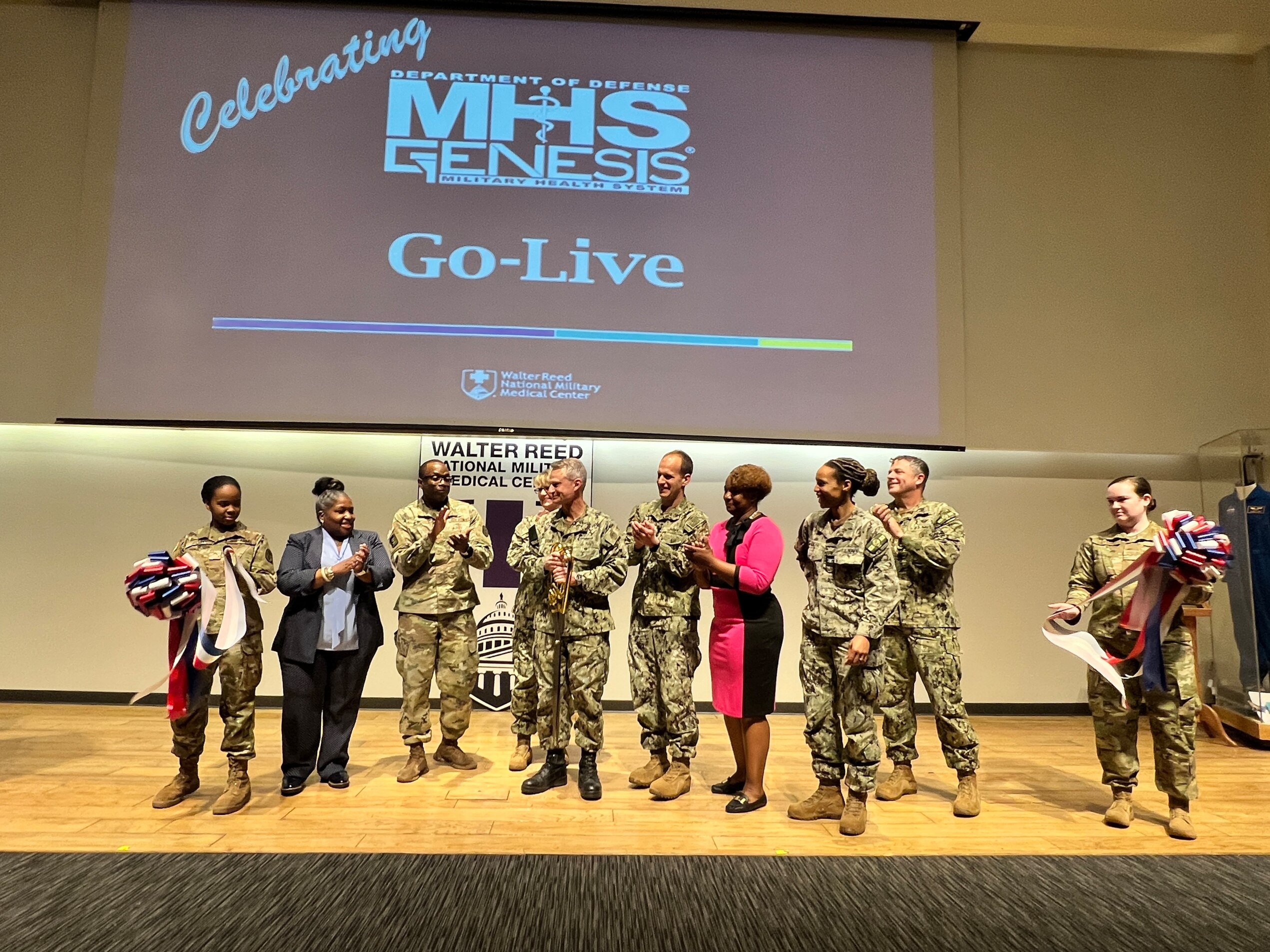 MHS GENESIS is live at Walter Reed