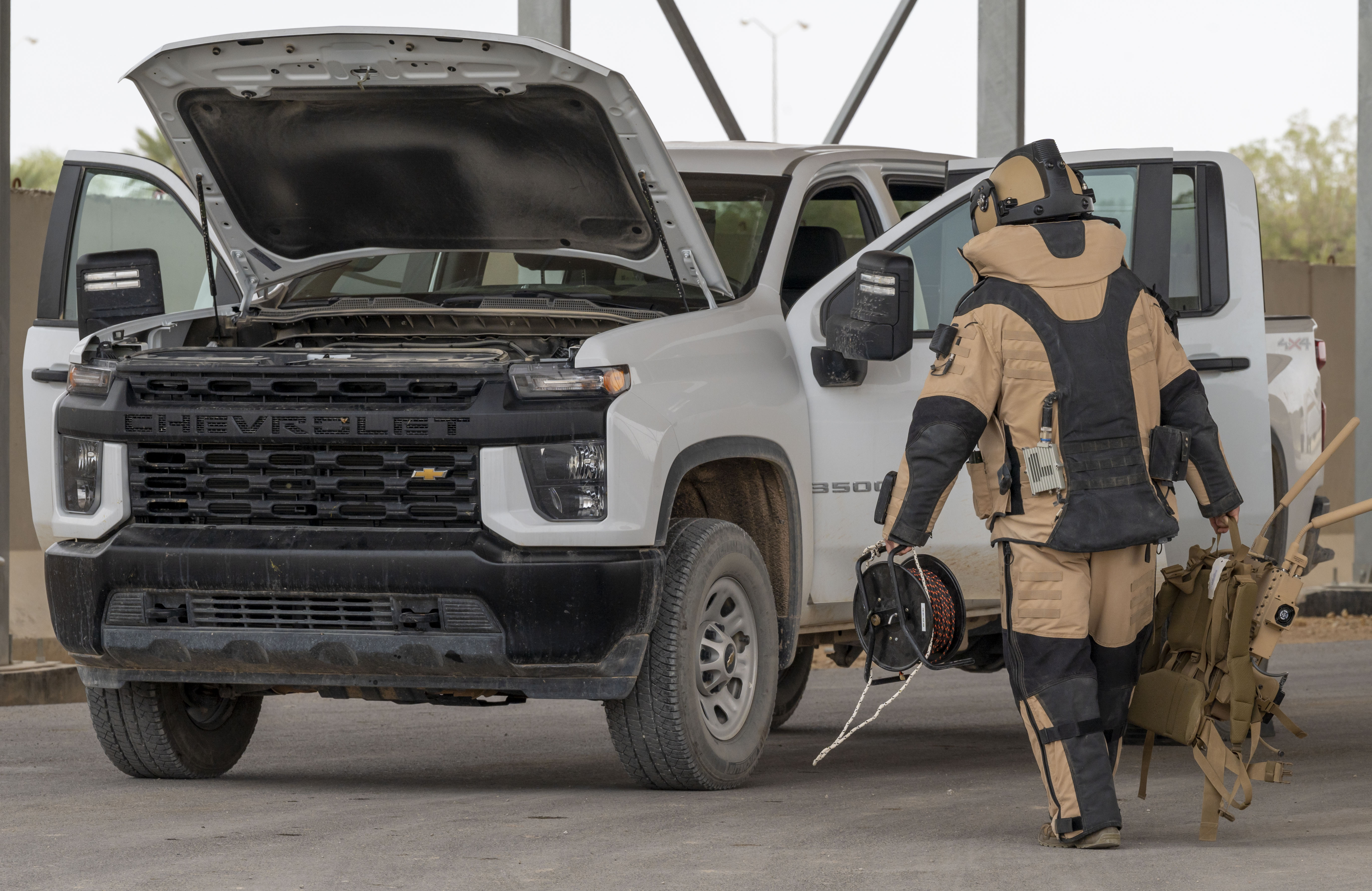PSAB EOD and MWD conduct joint exercise > U.S. Air Forces Central ...