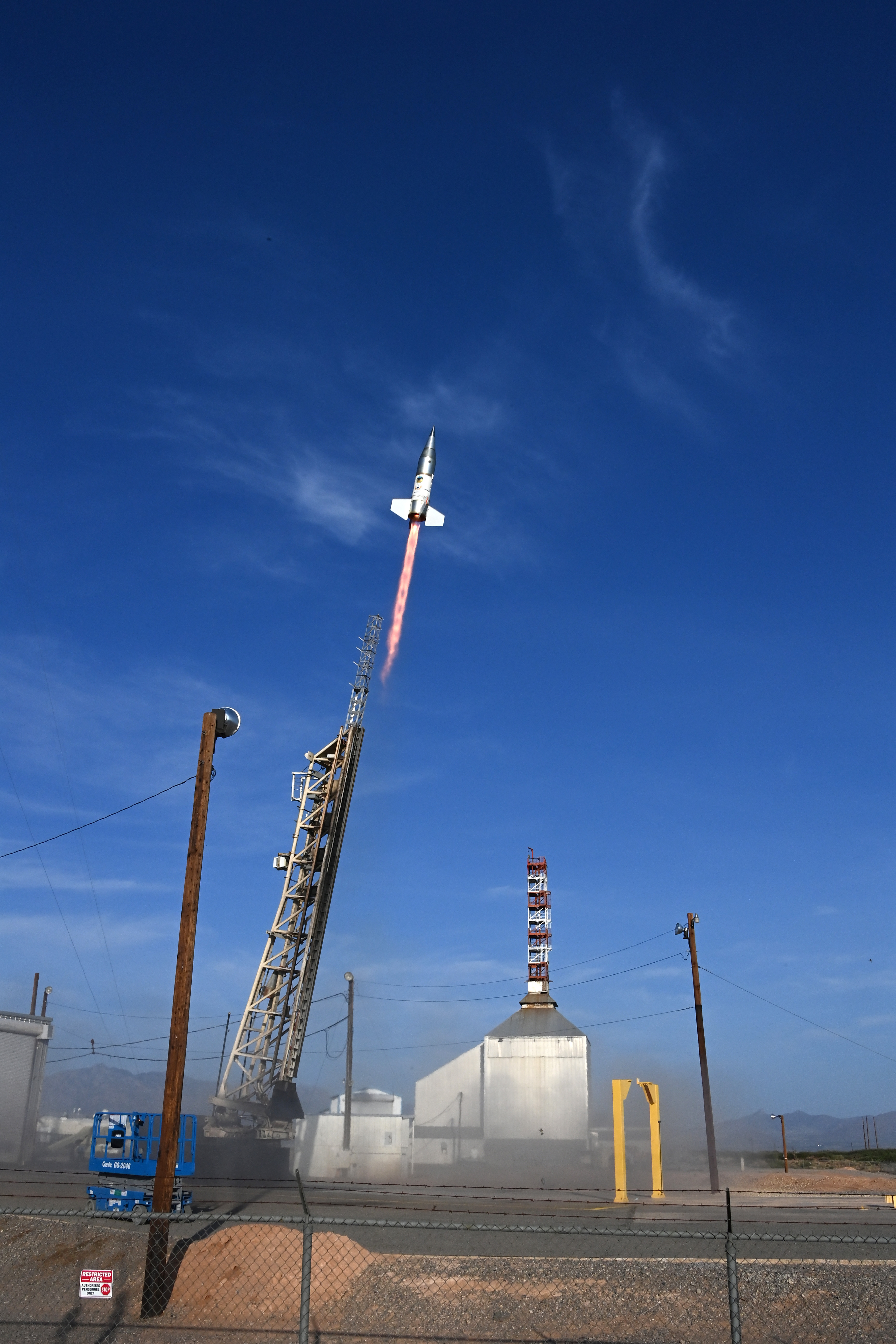X-Bow's Bolt Rocket executes a successful launch in July 2022 using ...