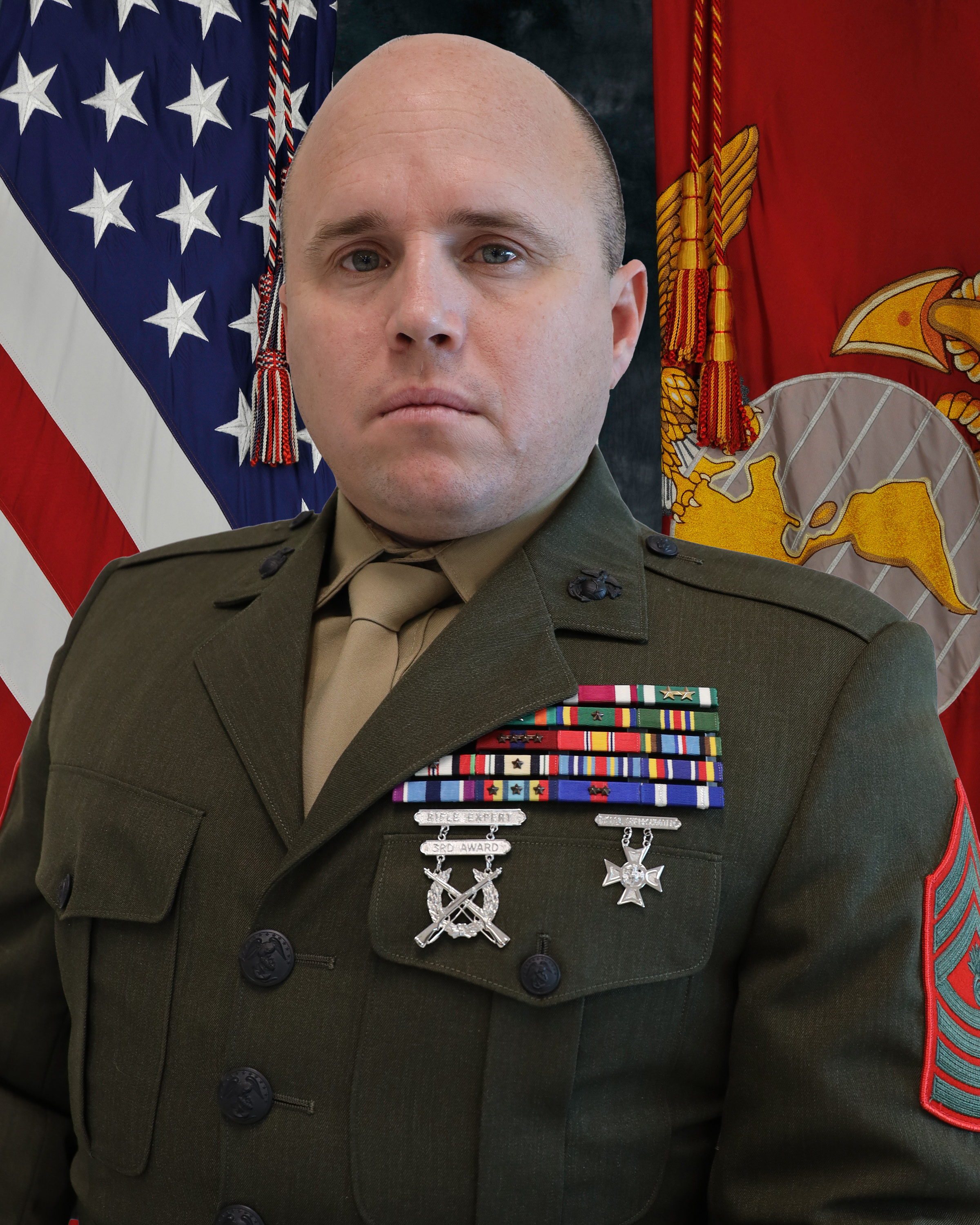 MGySgt. William Hartman > 8th Marine Corps District > Biography