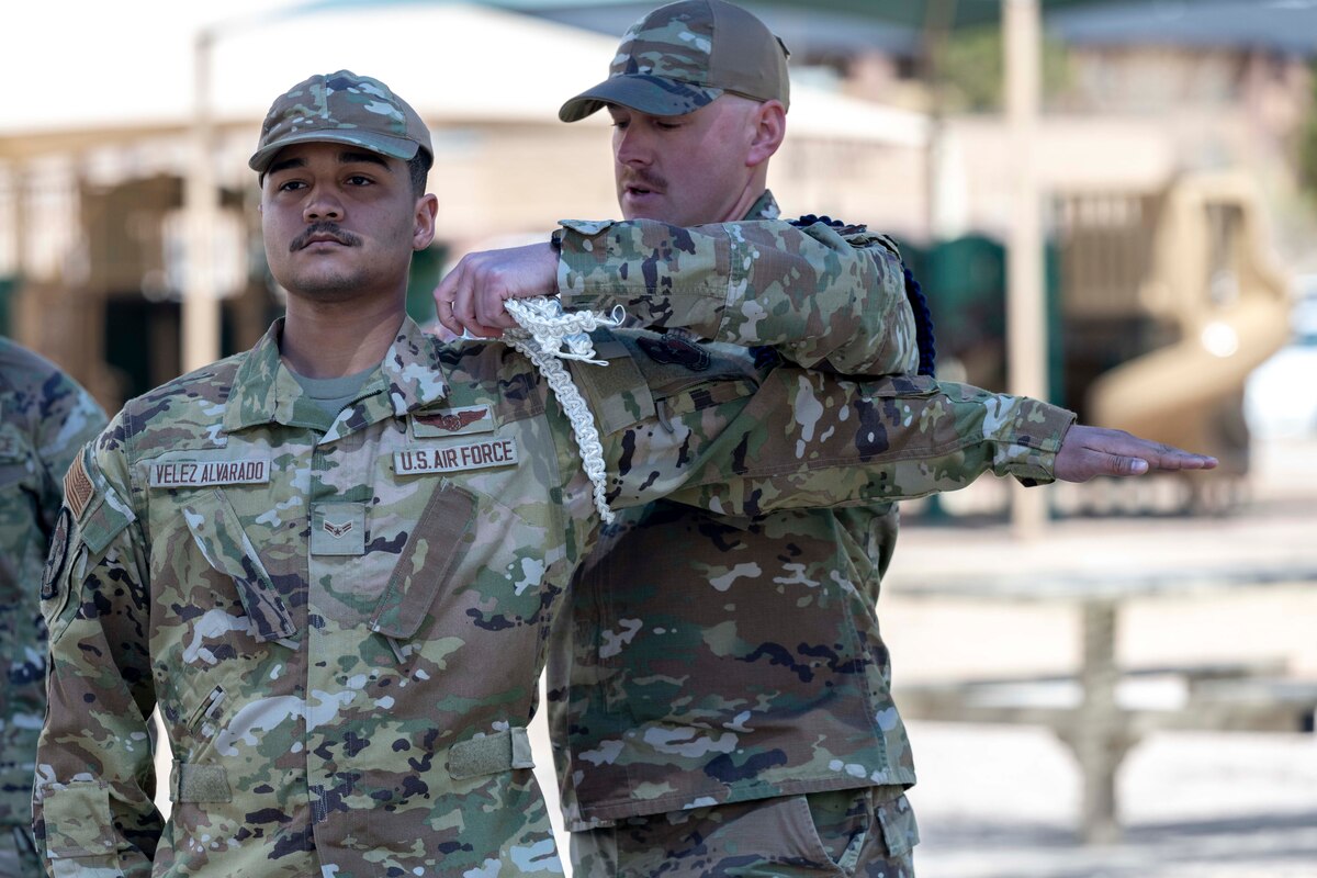 Holloman inducts first tech school white ropes > Holloman Air Force ...