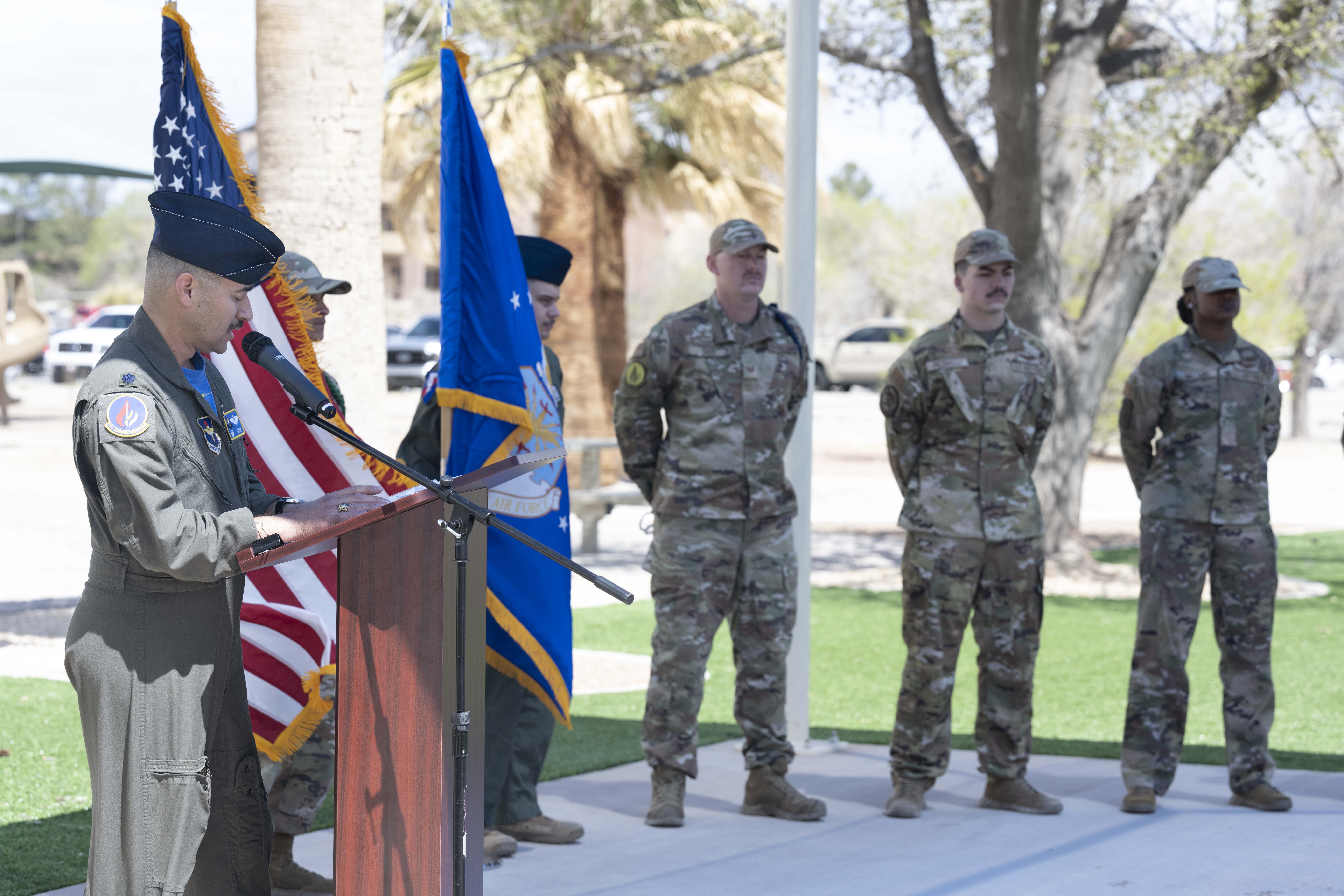 Holloman inducts first tech school white ropes > Air Education and ...