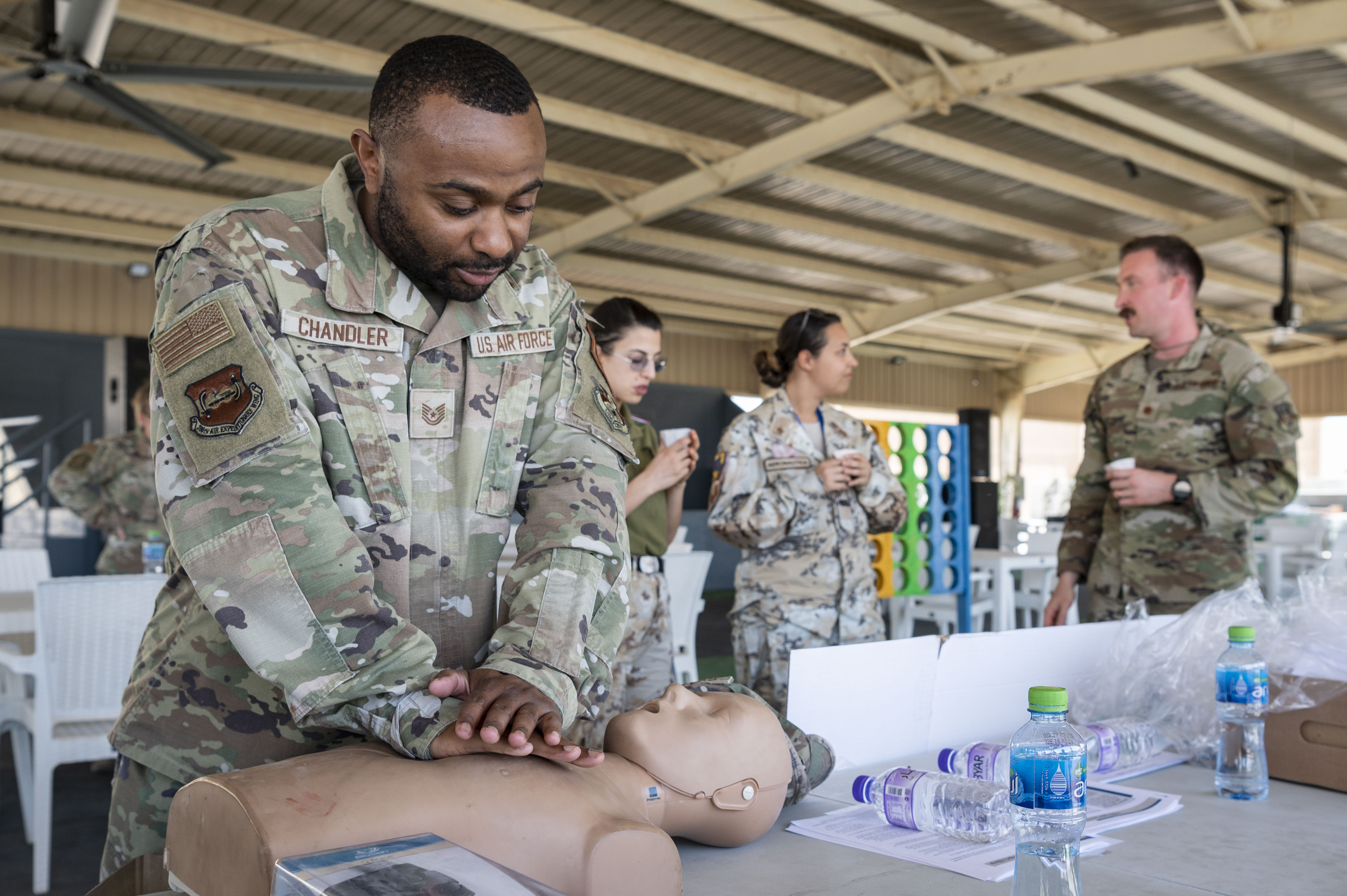 386th AEW Health Fair > U.S. Air Forces Central > Display