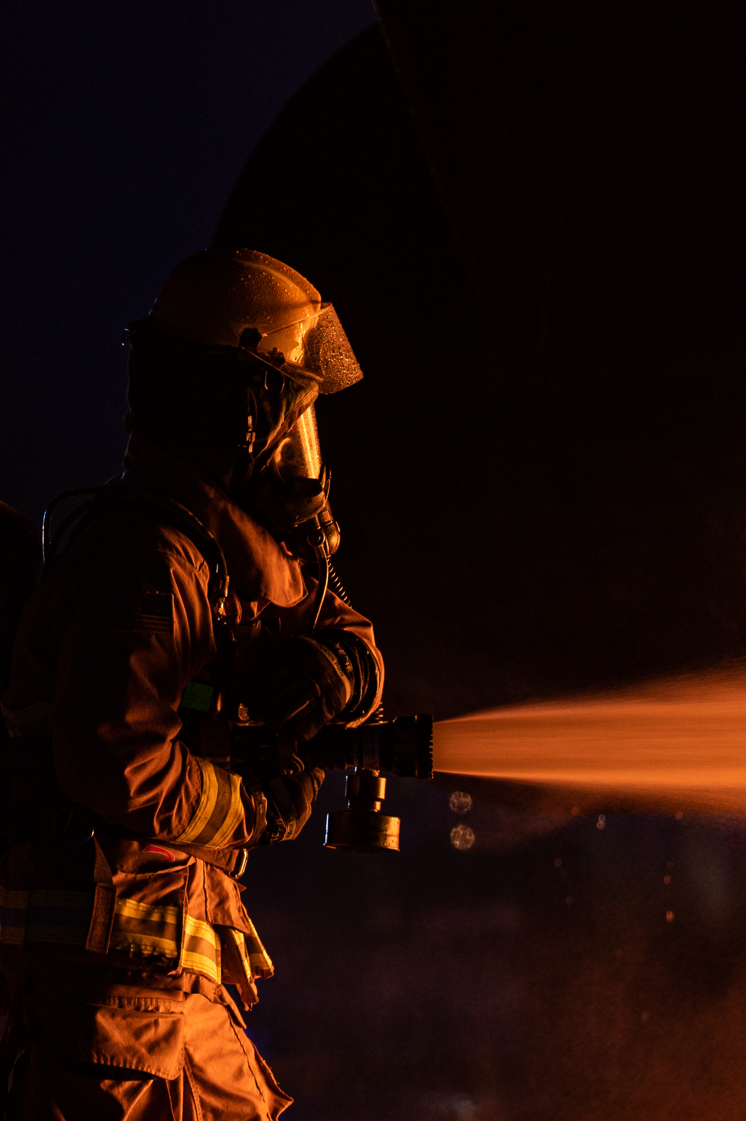 100th CES practice live fire contingency response > Royal Air Force ...