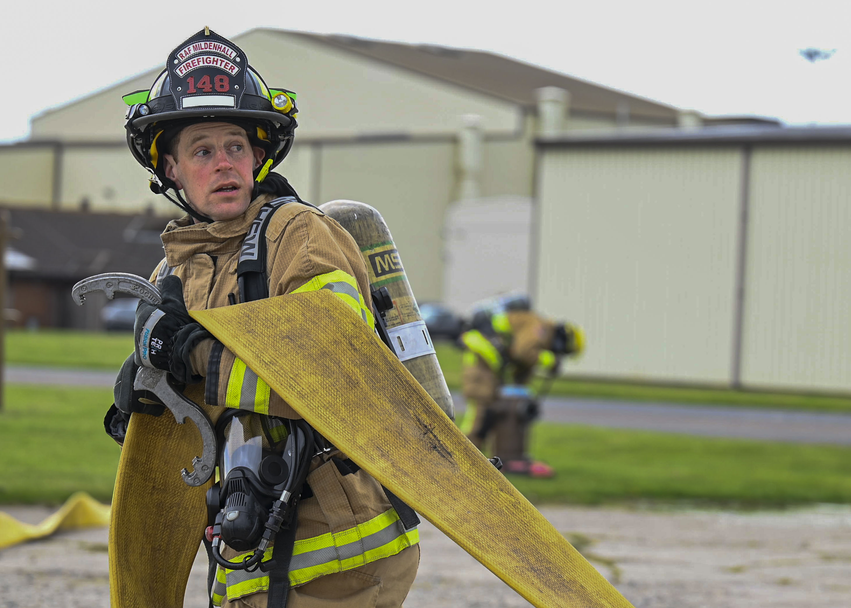 100th CES simulates readiness disaster response > Royal Air Force ...