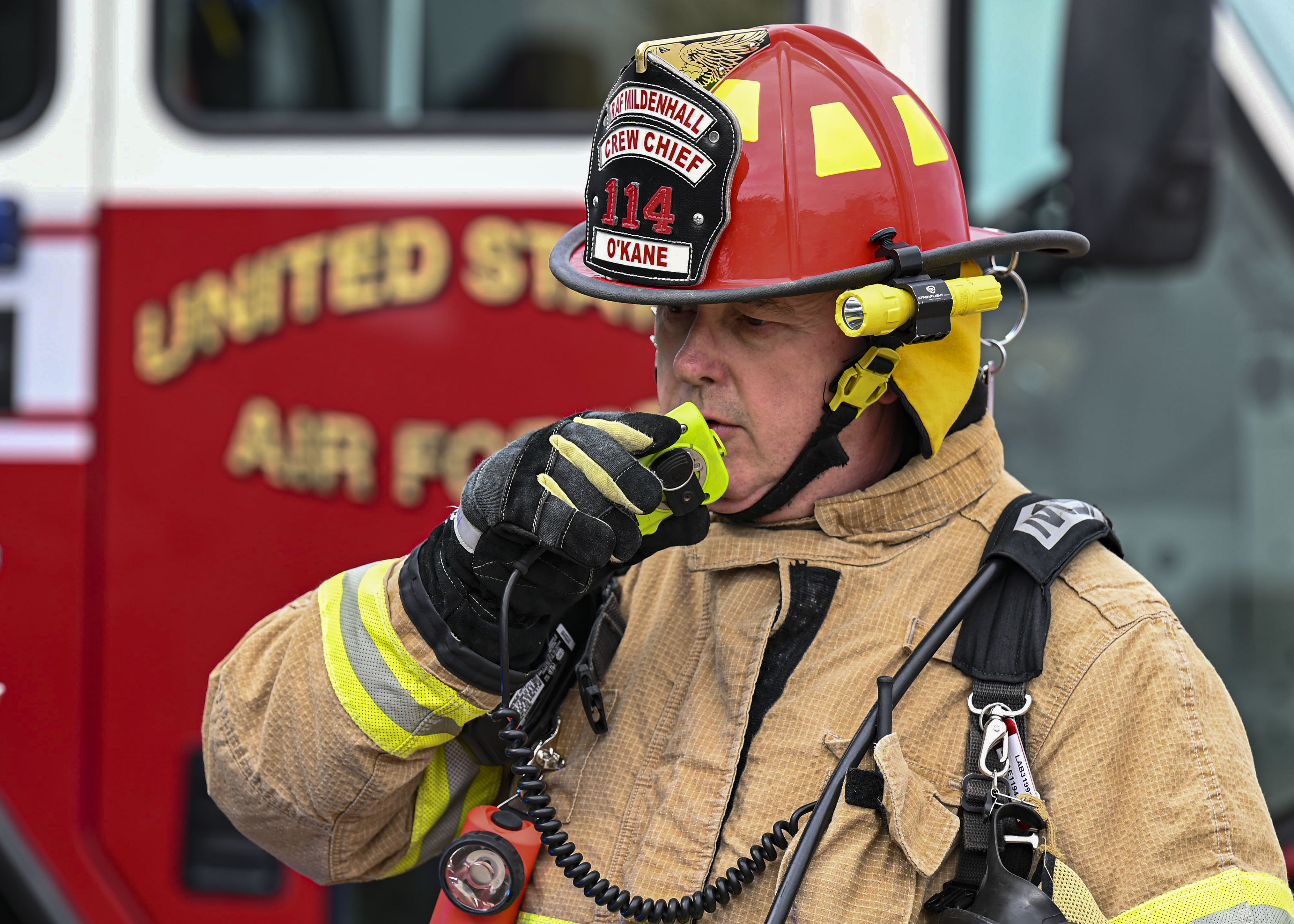 100th CES simulates readiness disaster response > Royal Air Force ...