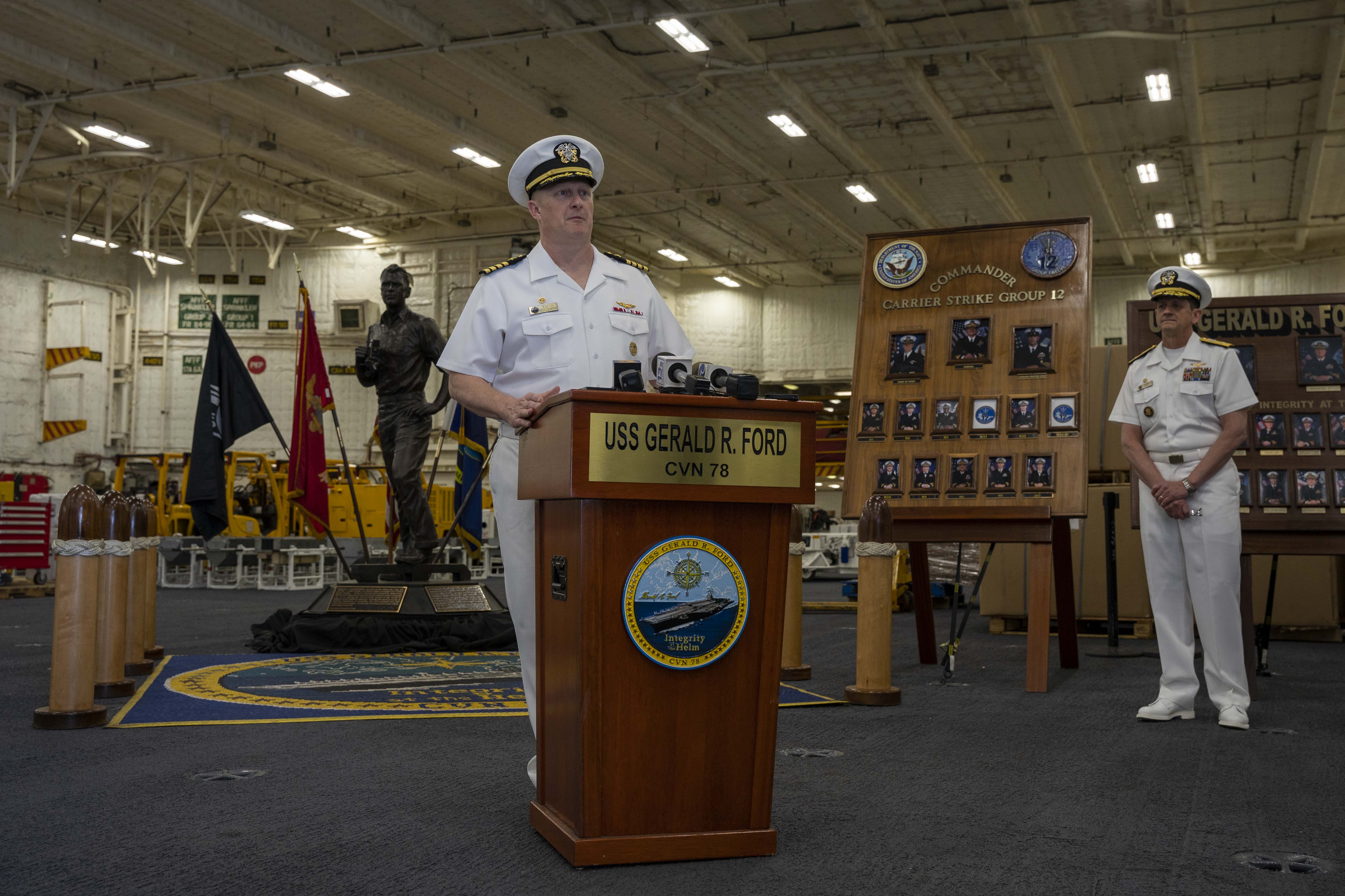 Gerald R. Ford Carrier Strike Group Deploys > Commander, U.S. 2nd Fleet ...