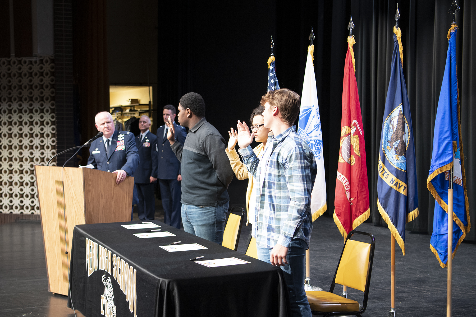 Local schools hold military signing days > Dobbins Air Reserve Base ...