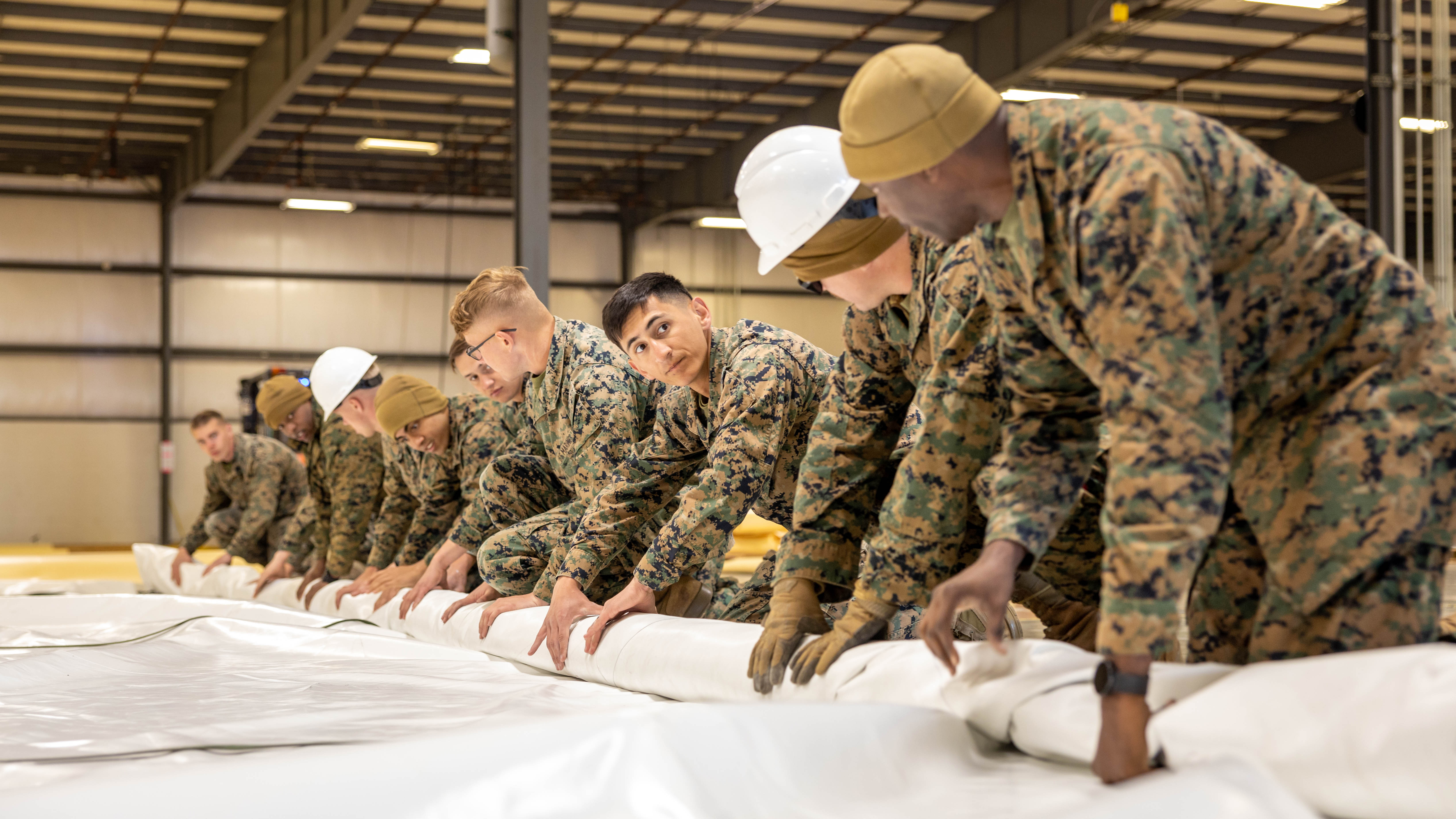 Members of the U.S. Joint Forces Conduct Modular Fuel Tank Systems ...