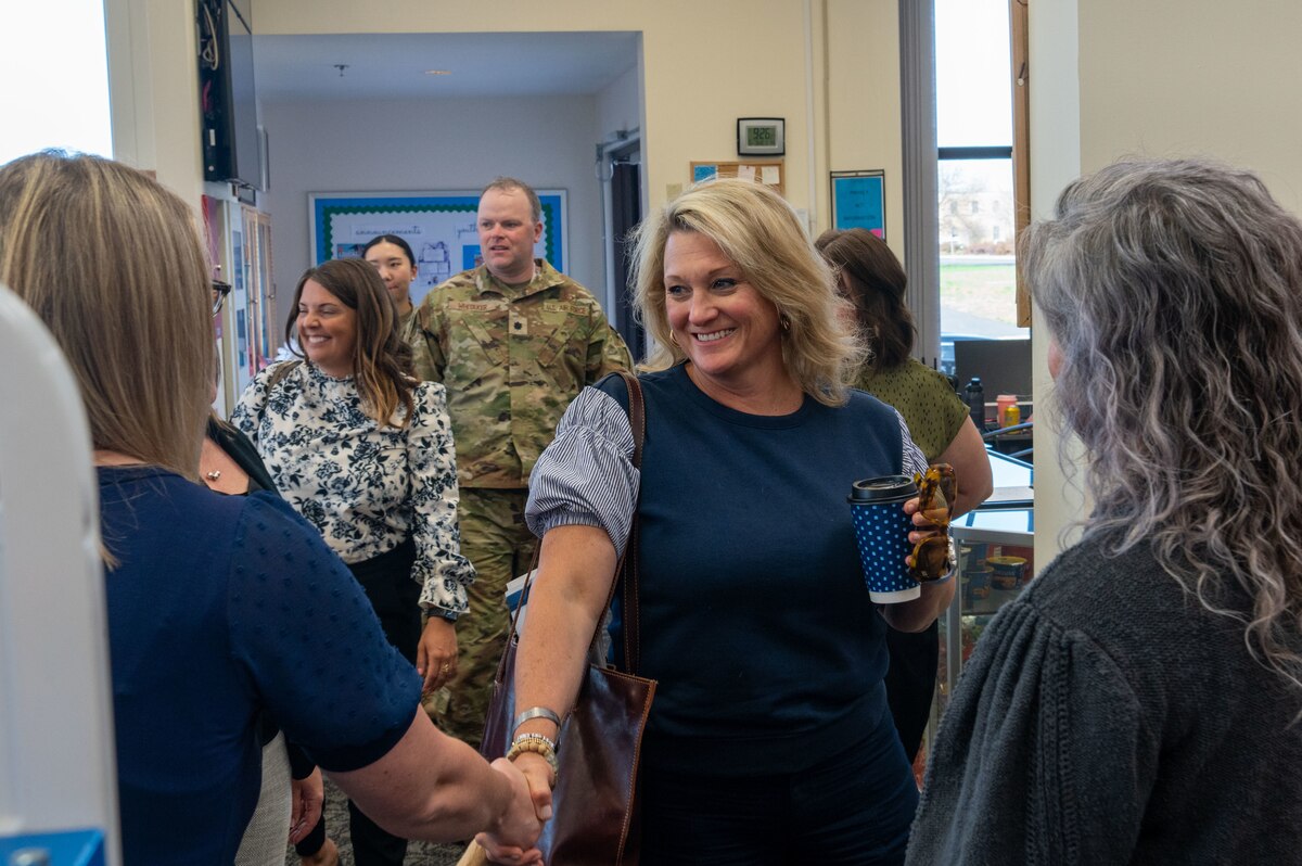 18th AF commander Maj. Gen. Corey Martin visits Fairchild AFB ...