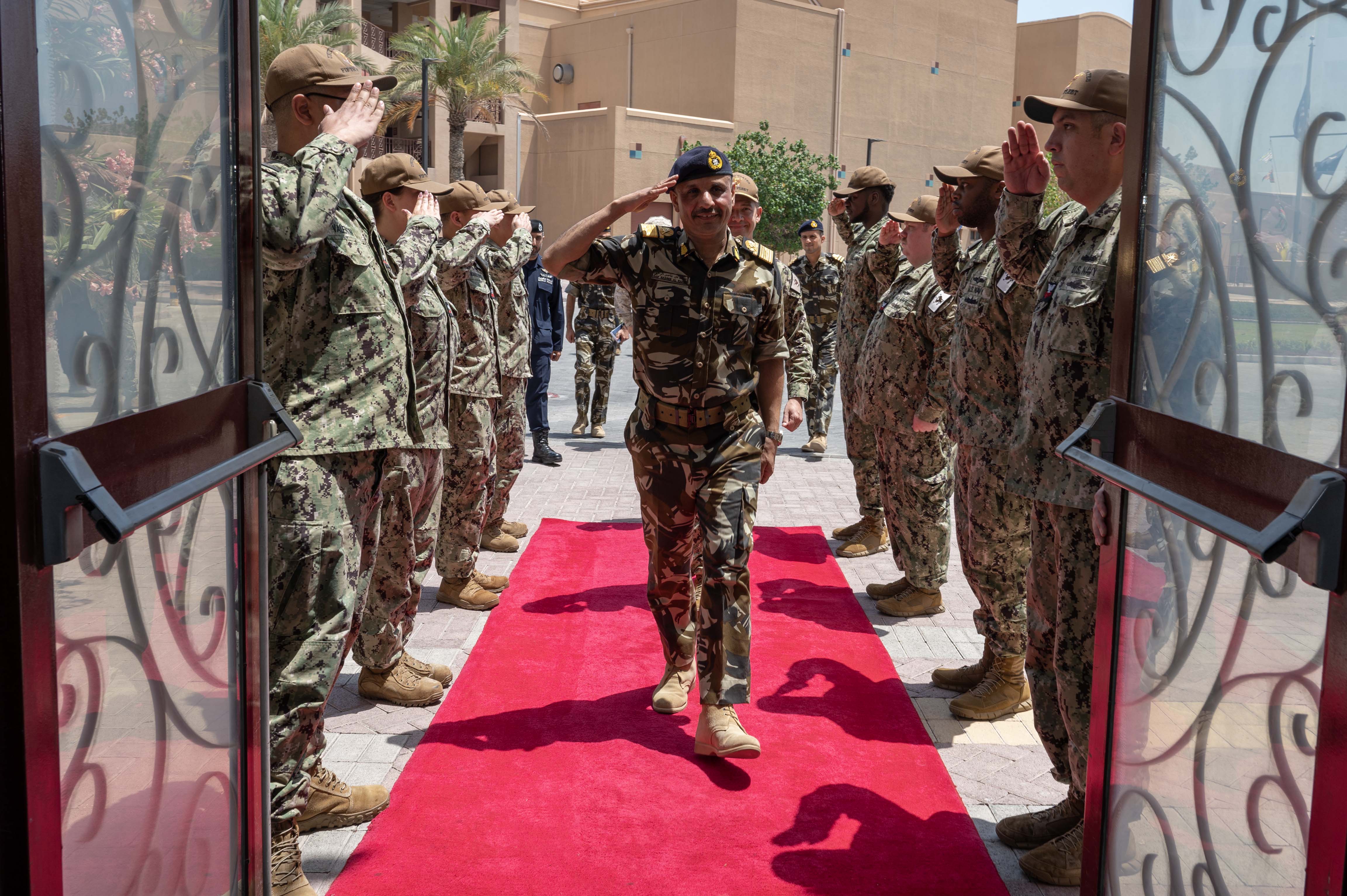 U.S. Navy Hosts Oman’s Naval Commander at Headquarters in Bahrain ...