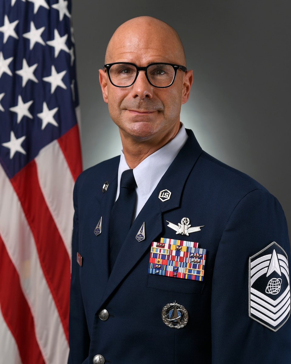 Chief Master Sgt. John Bentivegna selected as next Chief Master Sergeant of the U.S. Space Force ...