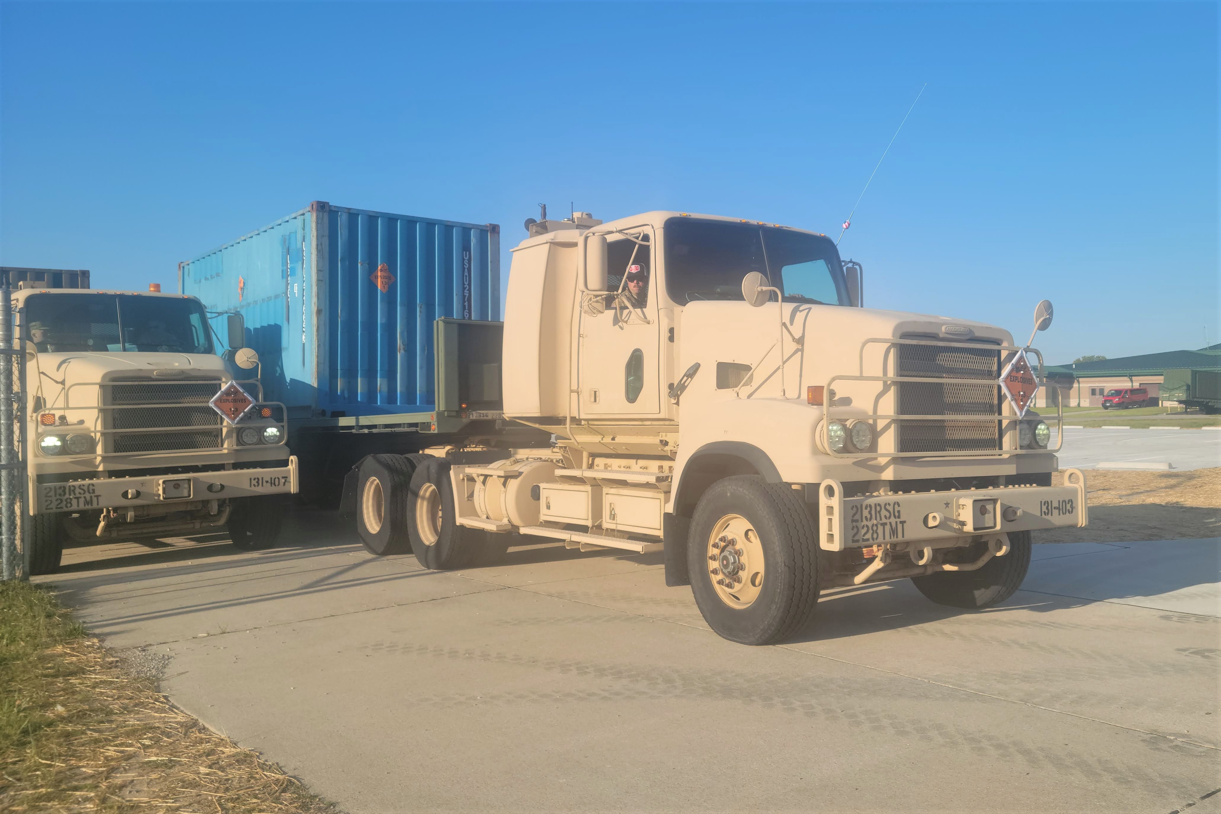 131st Transportation Co. completes cross-country road trip for AT ...