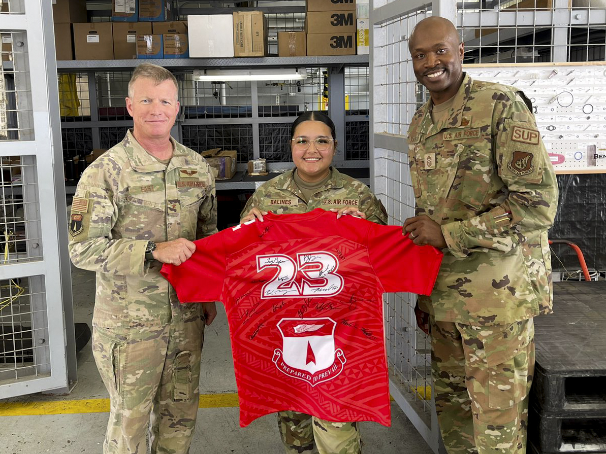 Linebacker of the Week: SrA Gabriella Balines > Andersen Air Force Base ...