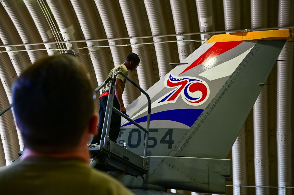 USAF, ROKAF sync with 70th Anniversary tail art > Pacific Air Forces > Article Display