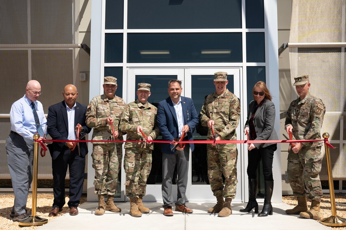 Digital Test and Training Range Ribbon-Cutting Ceremony > Edwards Air ...