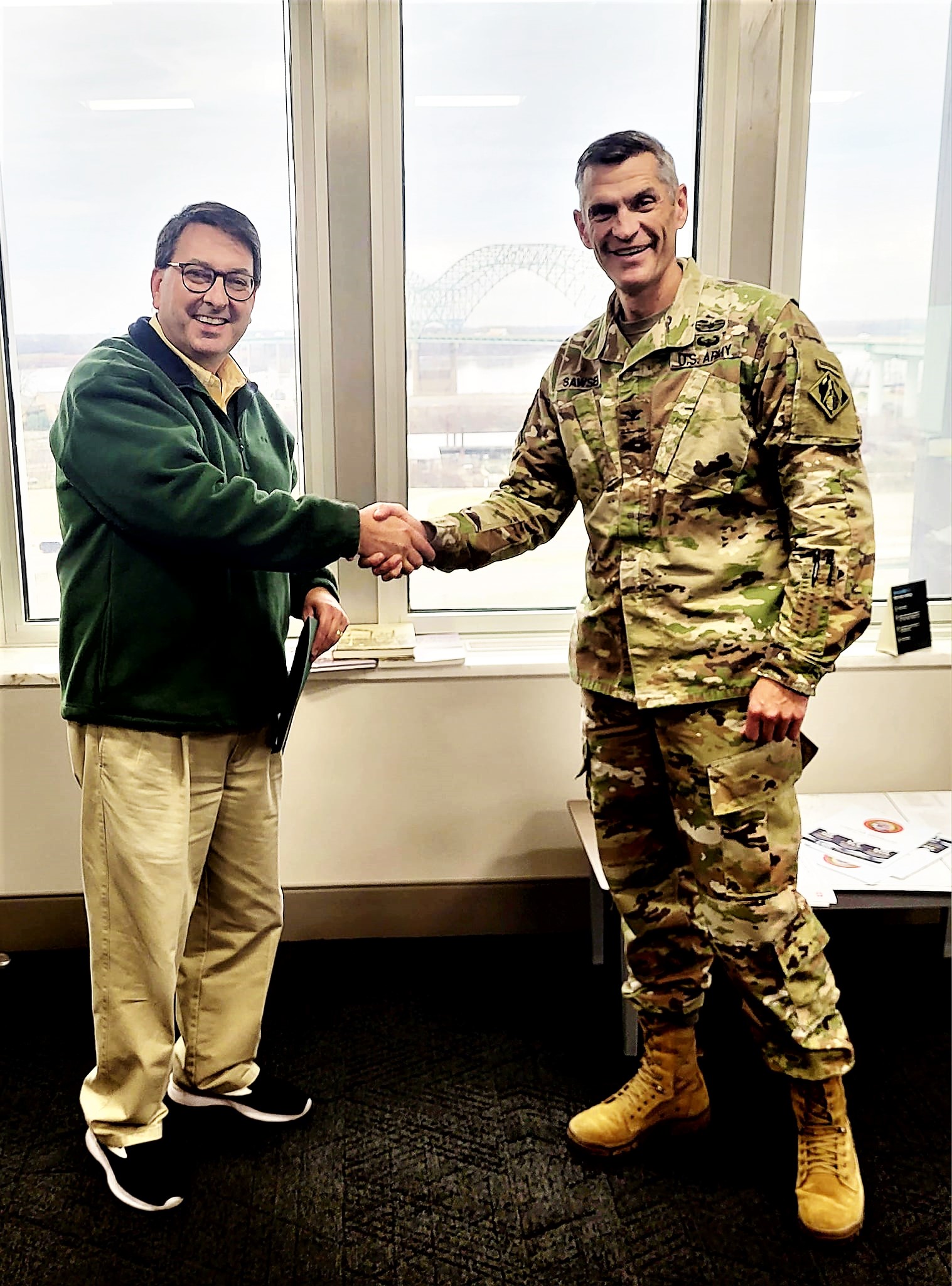 A look back: Berry's 33 years of federal service > Memphis District ...