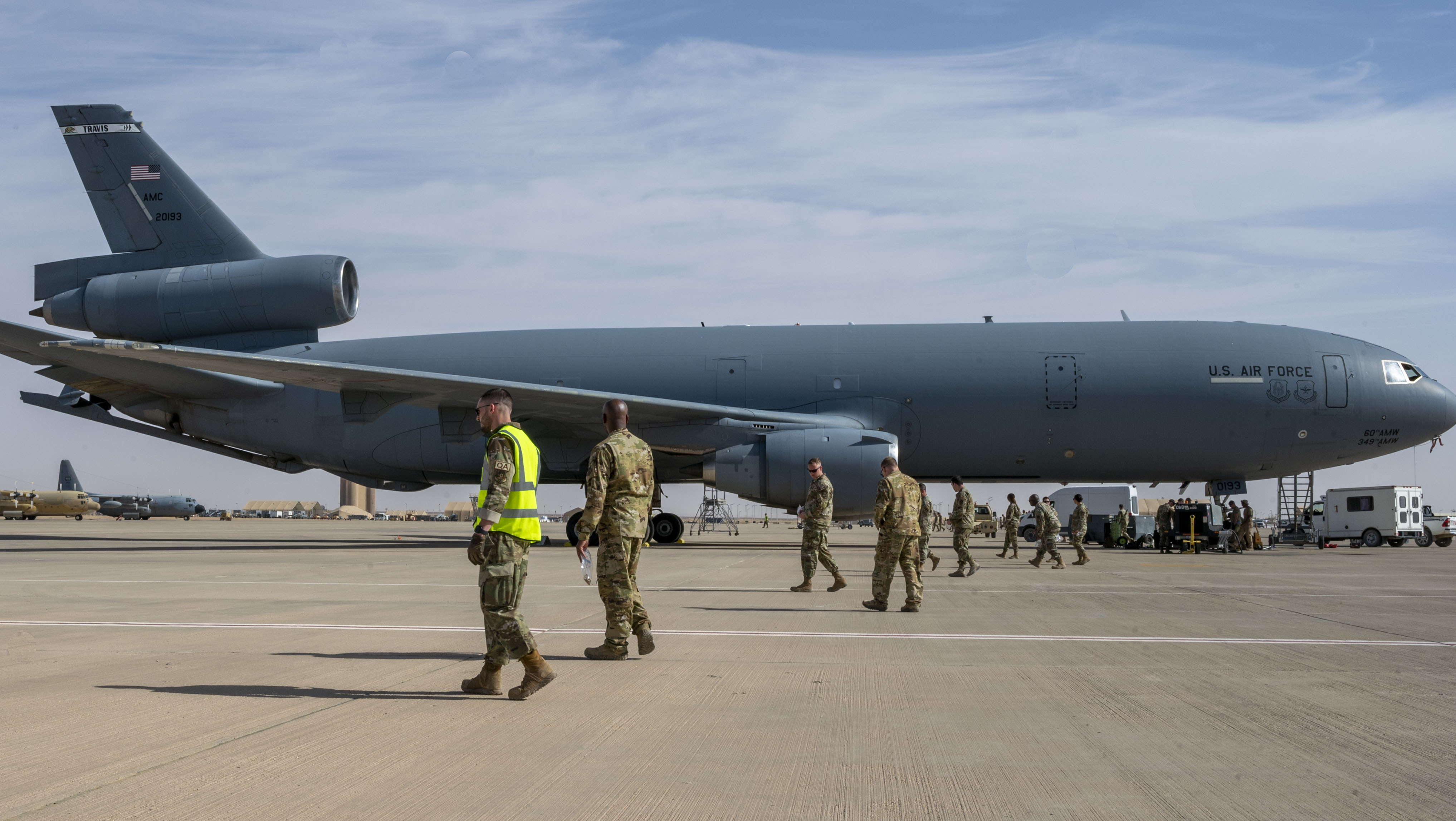 USAF and RSAF partner together for FOD Walk > U.S. Air Forces Central ...
