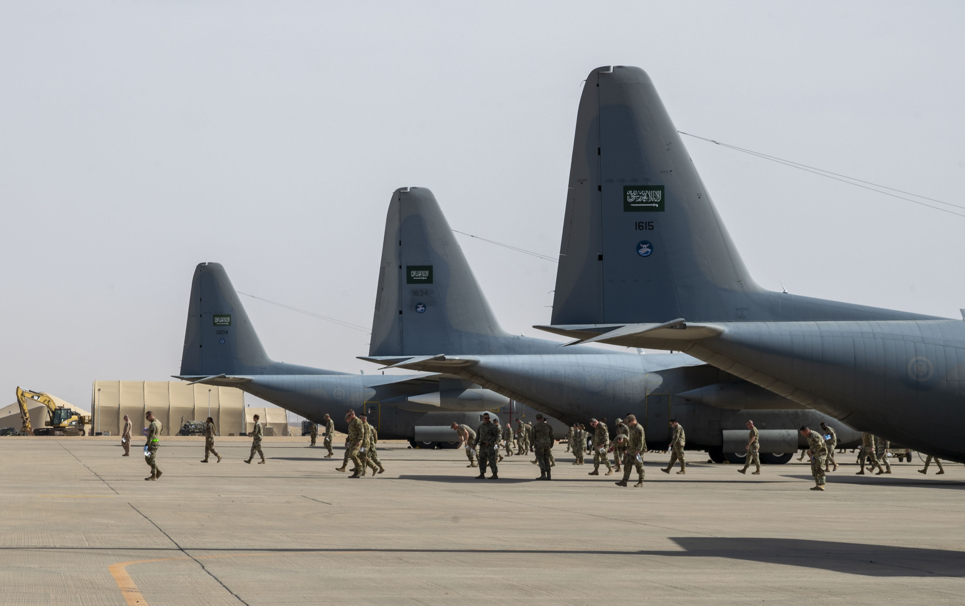 USAF and RSAF partner together for FOD Walk > U.S. Air Forces Central ...