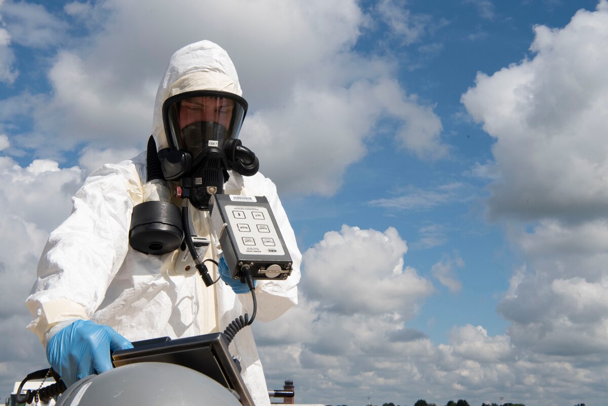 WC-135 Constant Phoenix Aircraft Radiological Recovery Plan training ...