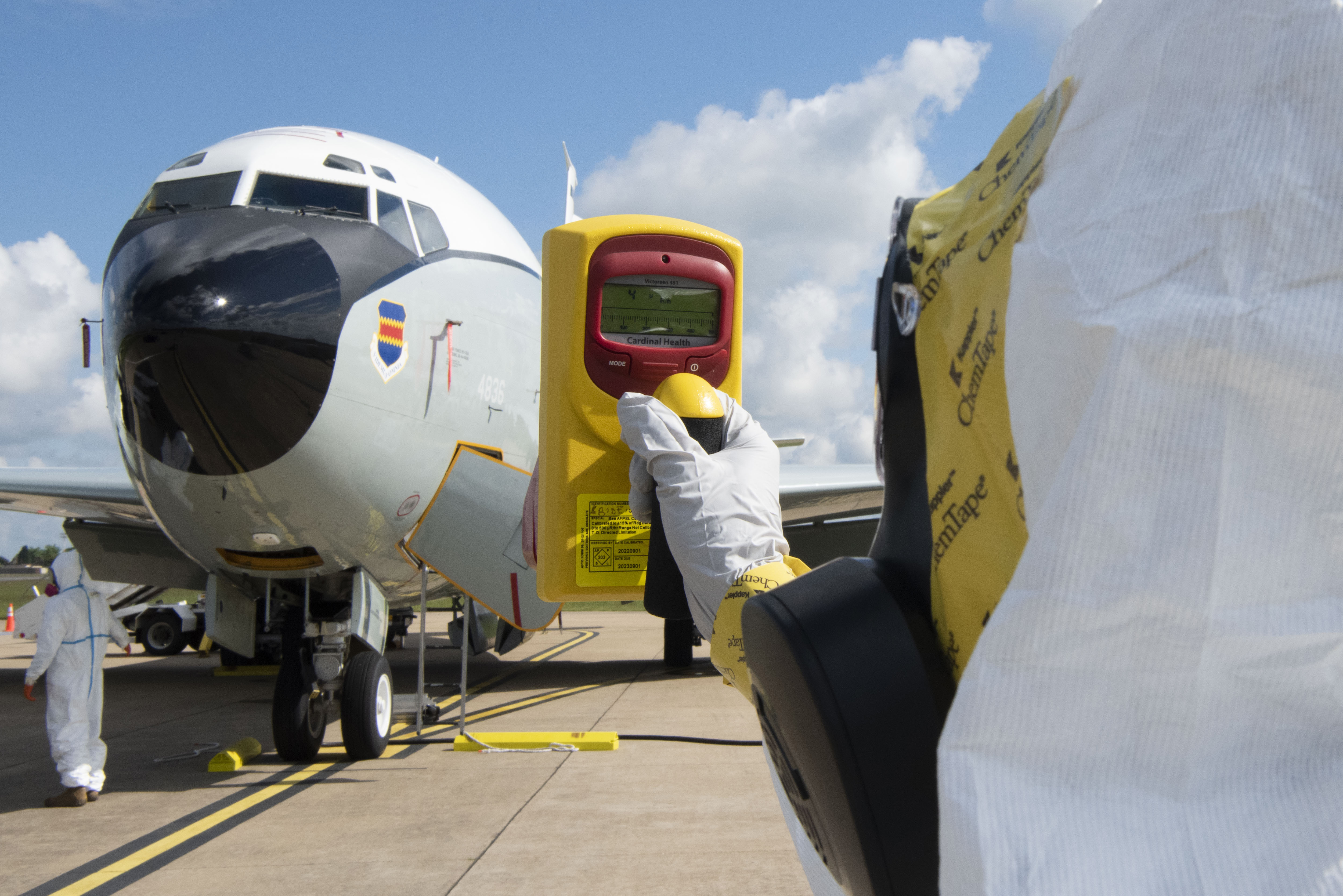 WC-135 Constant Phoenix Aircraft Radiological Recovery Plan training ...