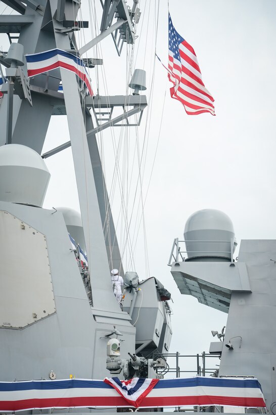 USS Lenah Sutcliffe Higbee Commissions in Conch Republic Honoring Navy ...