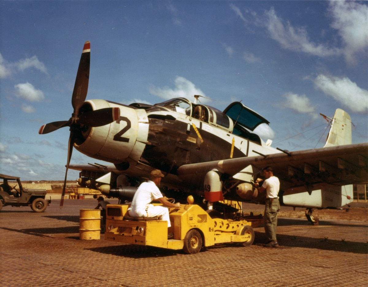 Douglas A-1E Skyraider > National Museum of the United States Air Force ...