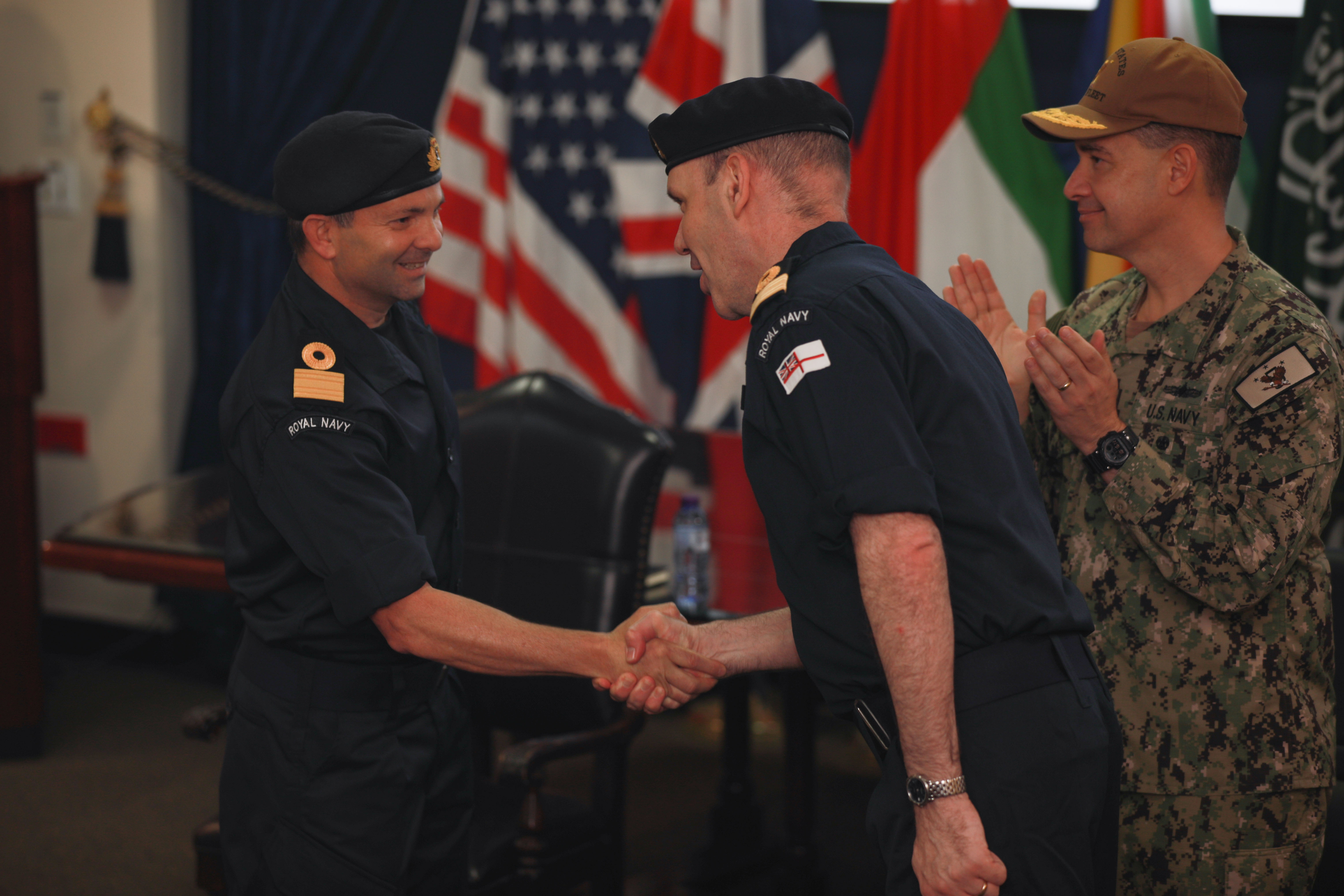 International Maritime Security Construct Holds Change of Command > U.S. Naval Forces Central ...