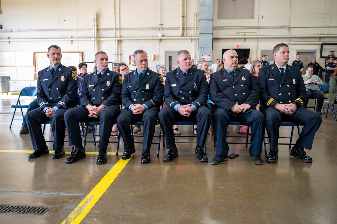Six Wright-Patt Firefighters Decorated for Live-Saving Efforts