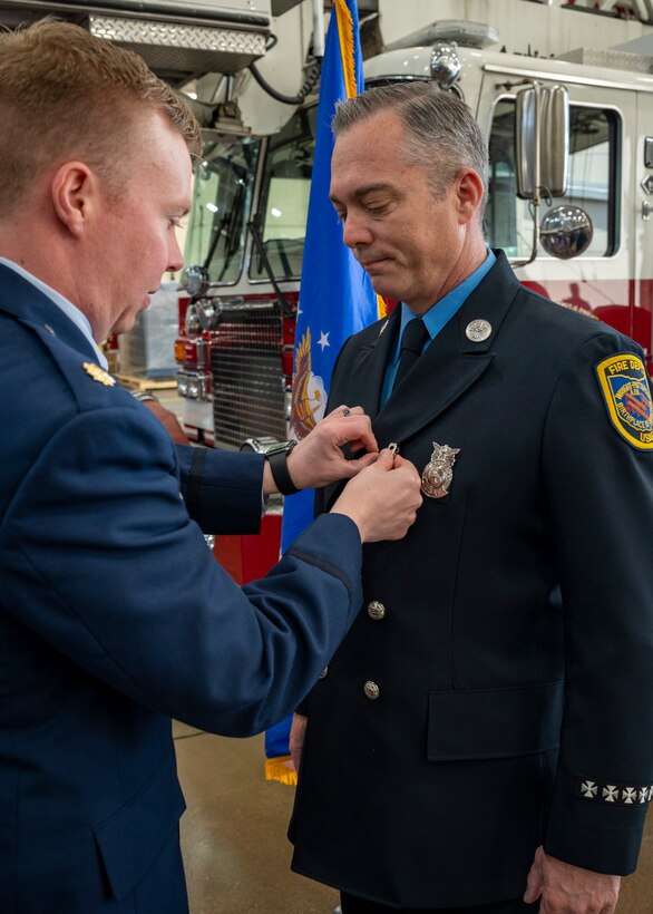 Six Wright-Patt Firefighters Decorated for Live-Saving Efforts