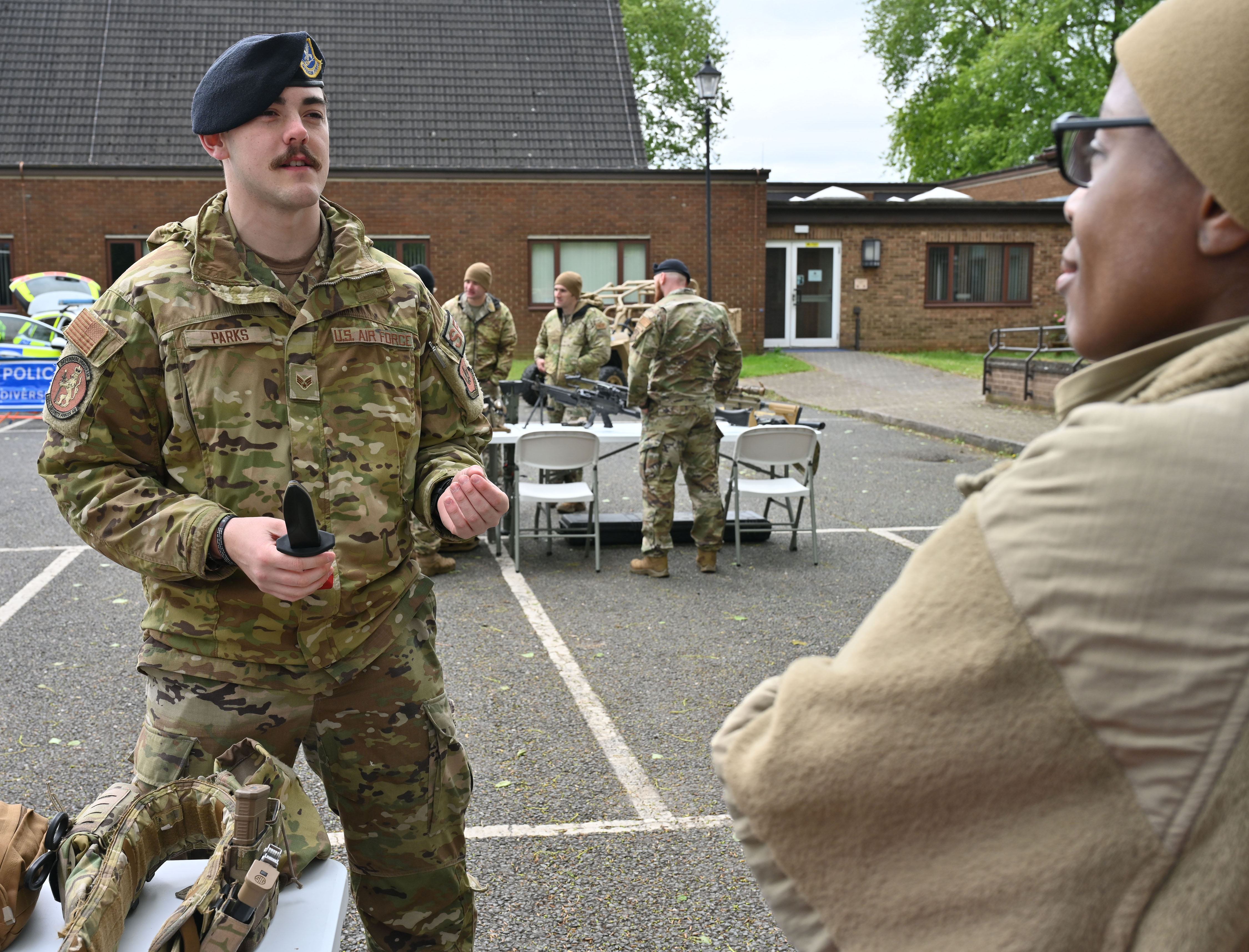 100th SFS Defenders share knowledge at Police Week show-and-tell ...