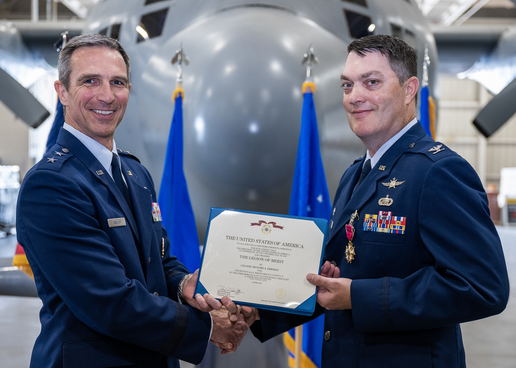 960th Cyberspace Wing Change of Command