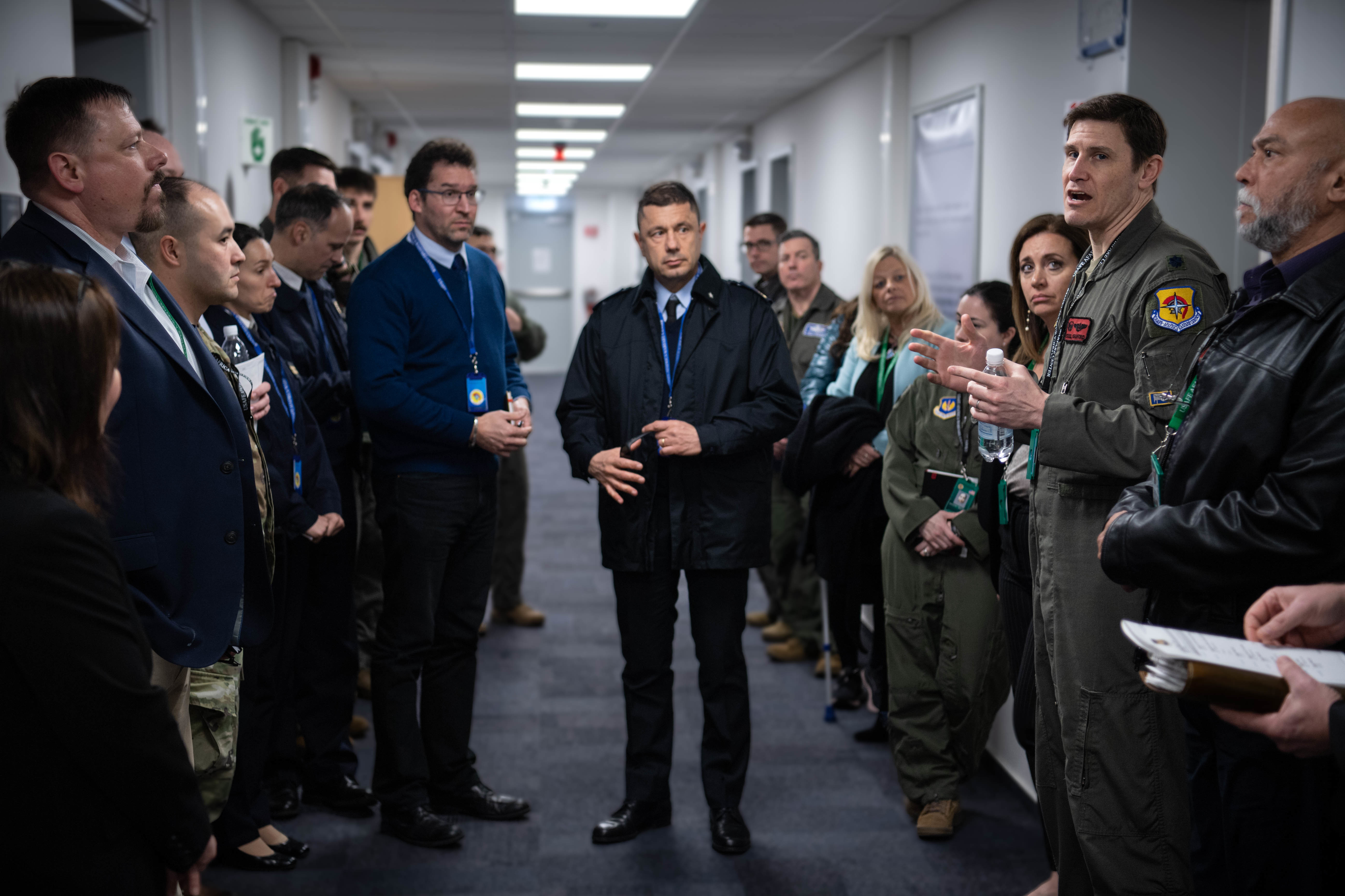 USAF Leadership Visits UAWC 5 CTS