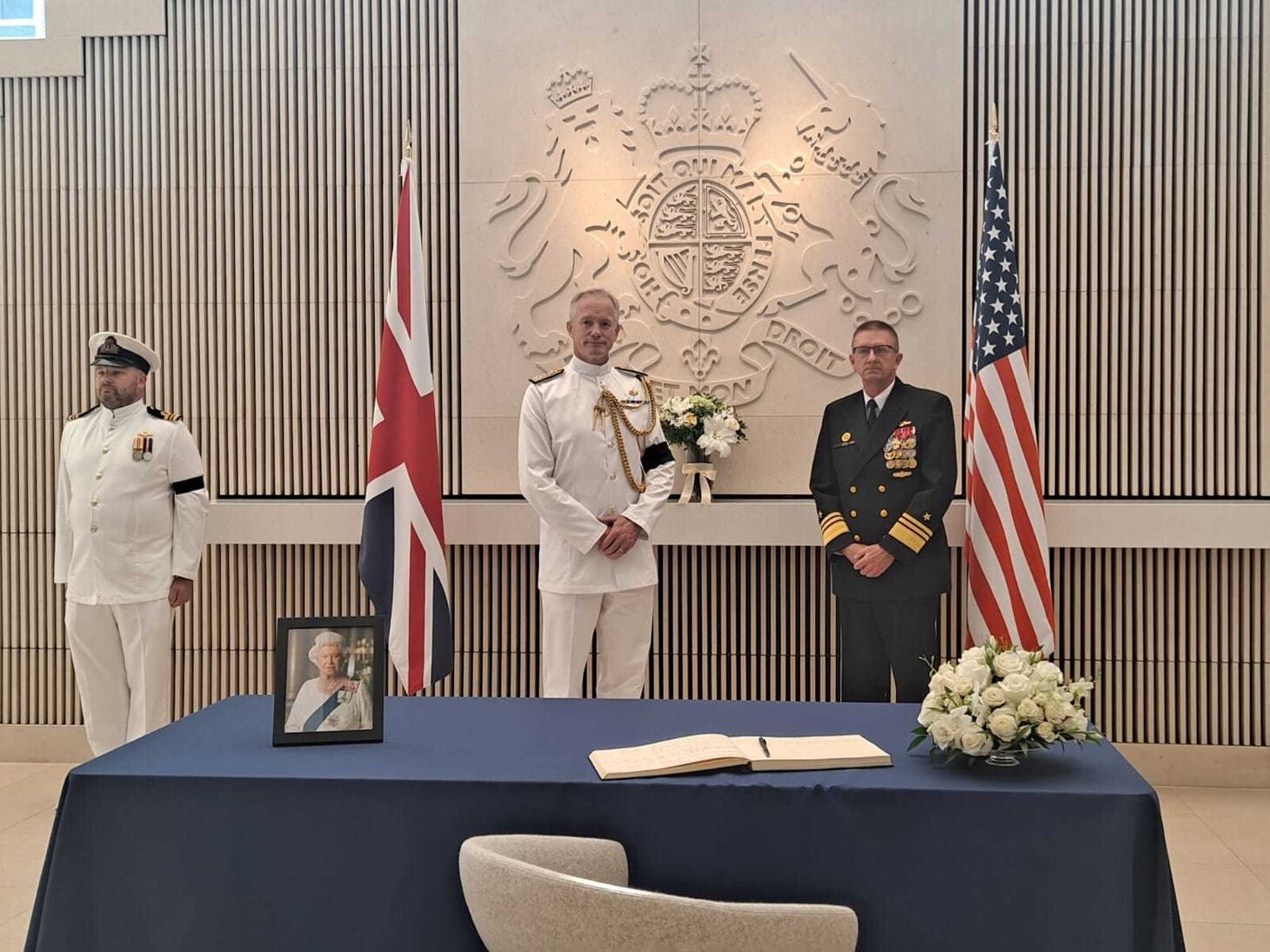 Navy Strategic Systems Programs Director Pays Respects to Her Late ...