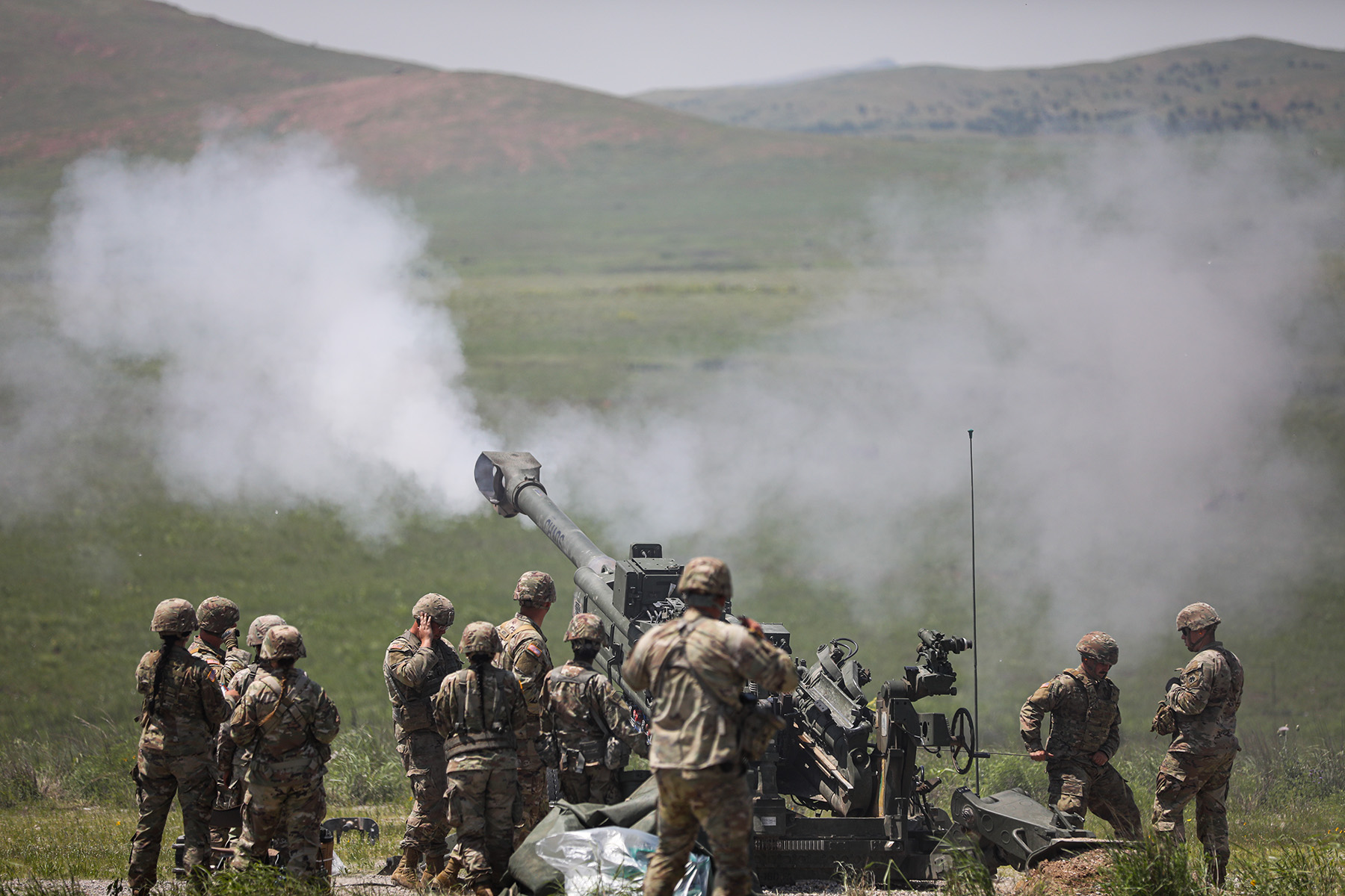 1st Battalion, 160th Field Artillery Regiment hosts 2nd Annual family day, live-fire ...