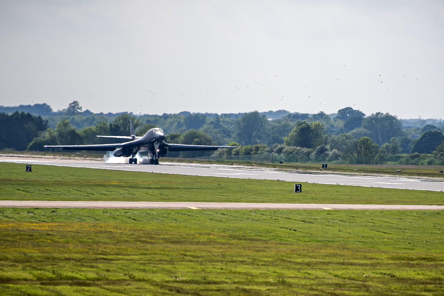 9th EBS arrives at RAF Fairford for BTF 23-3 > 501st Combat Support ...