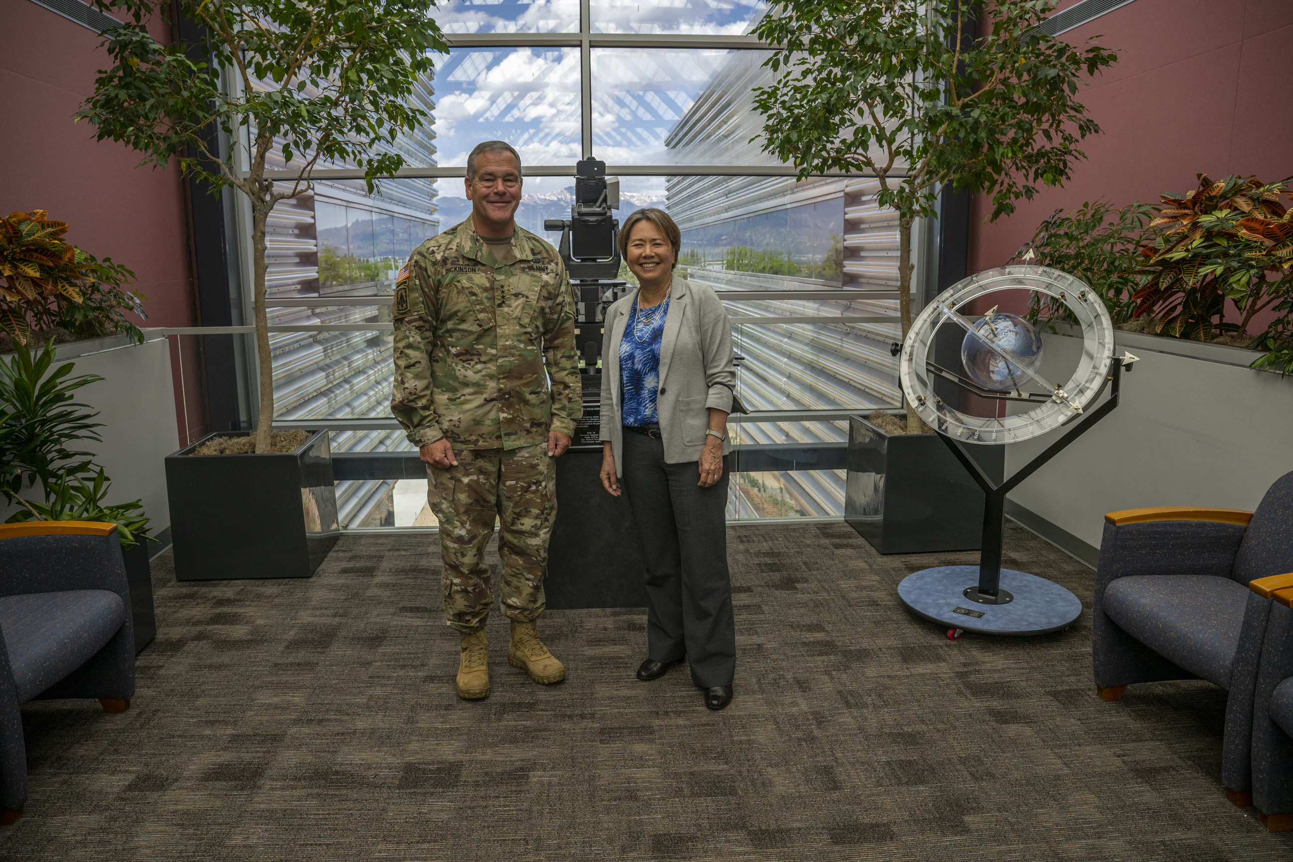 USSPACECOM hosts DARPA > United States Space Command > Article Display