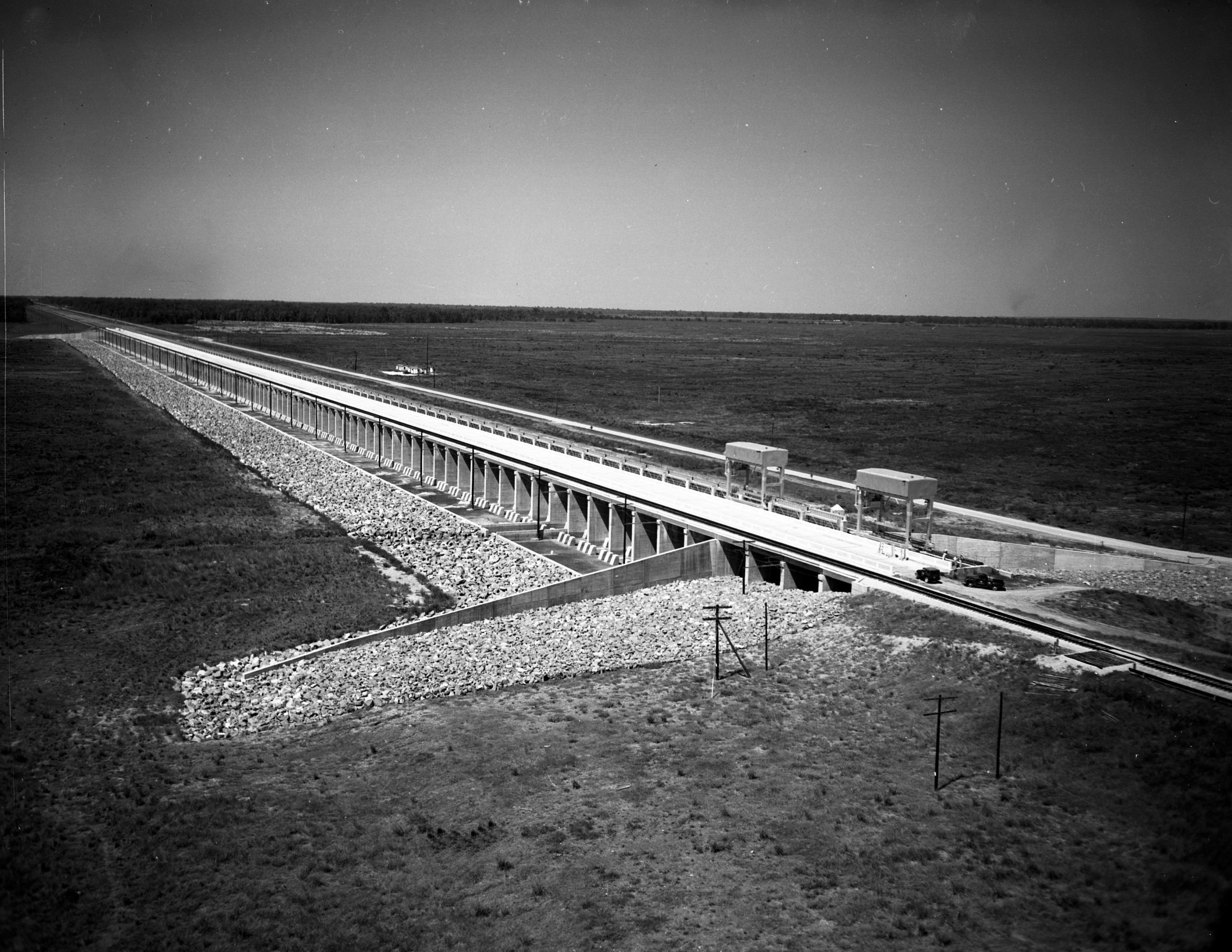 Construction of the Morganza Floodway