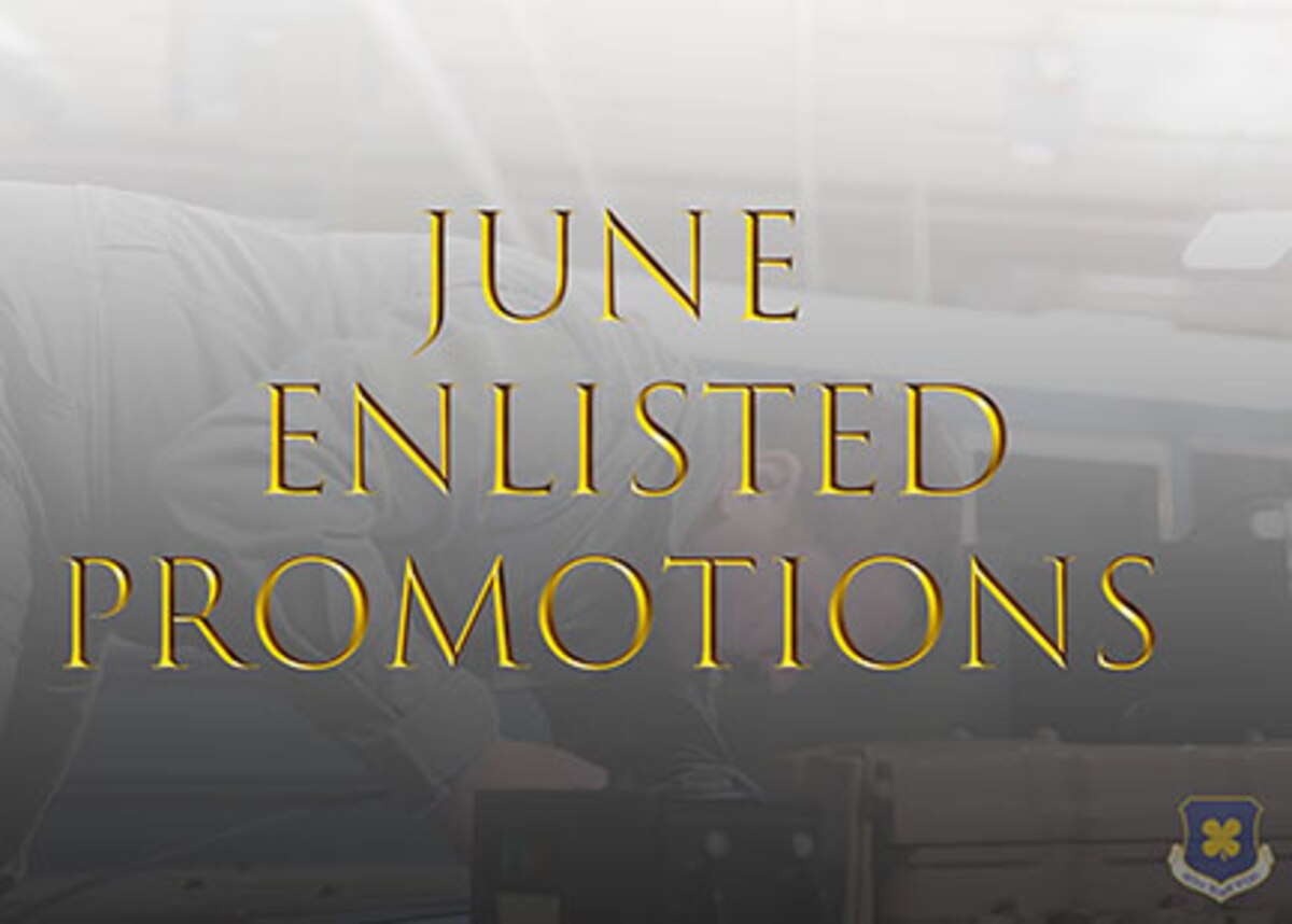June Enlisted Promotions > 307th Bomb Wing > Article Display