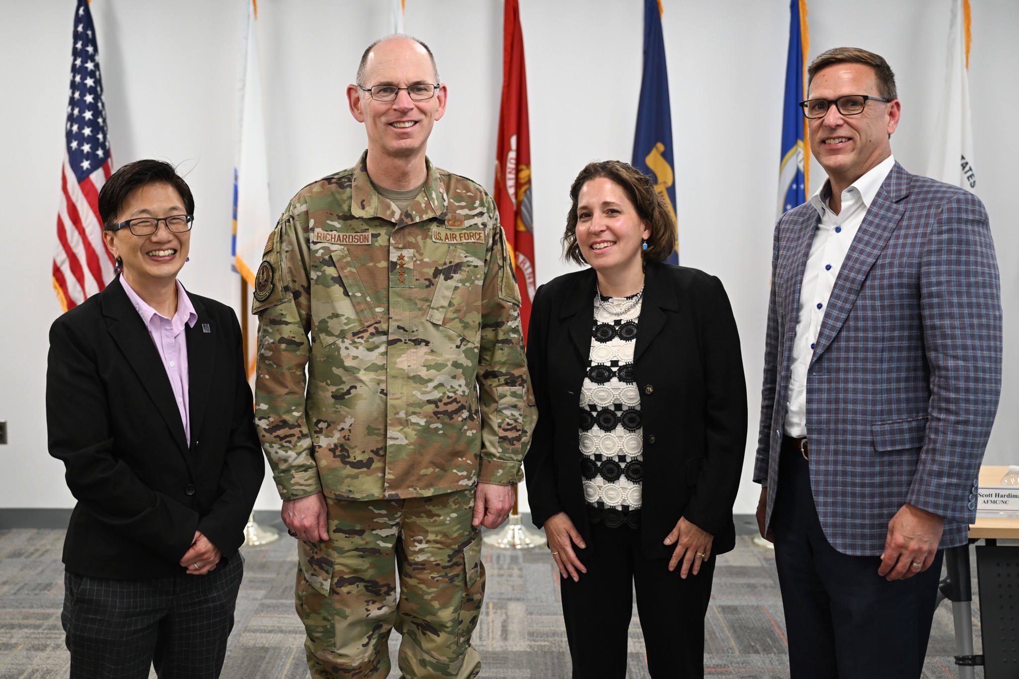 General Richardson meets with Hanscom personnel, teams (photo gallery ...