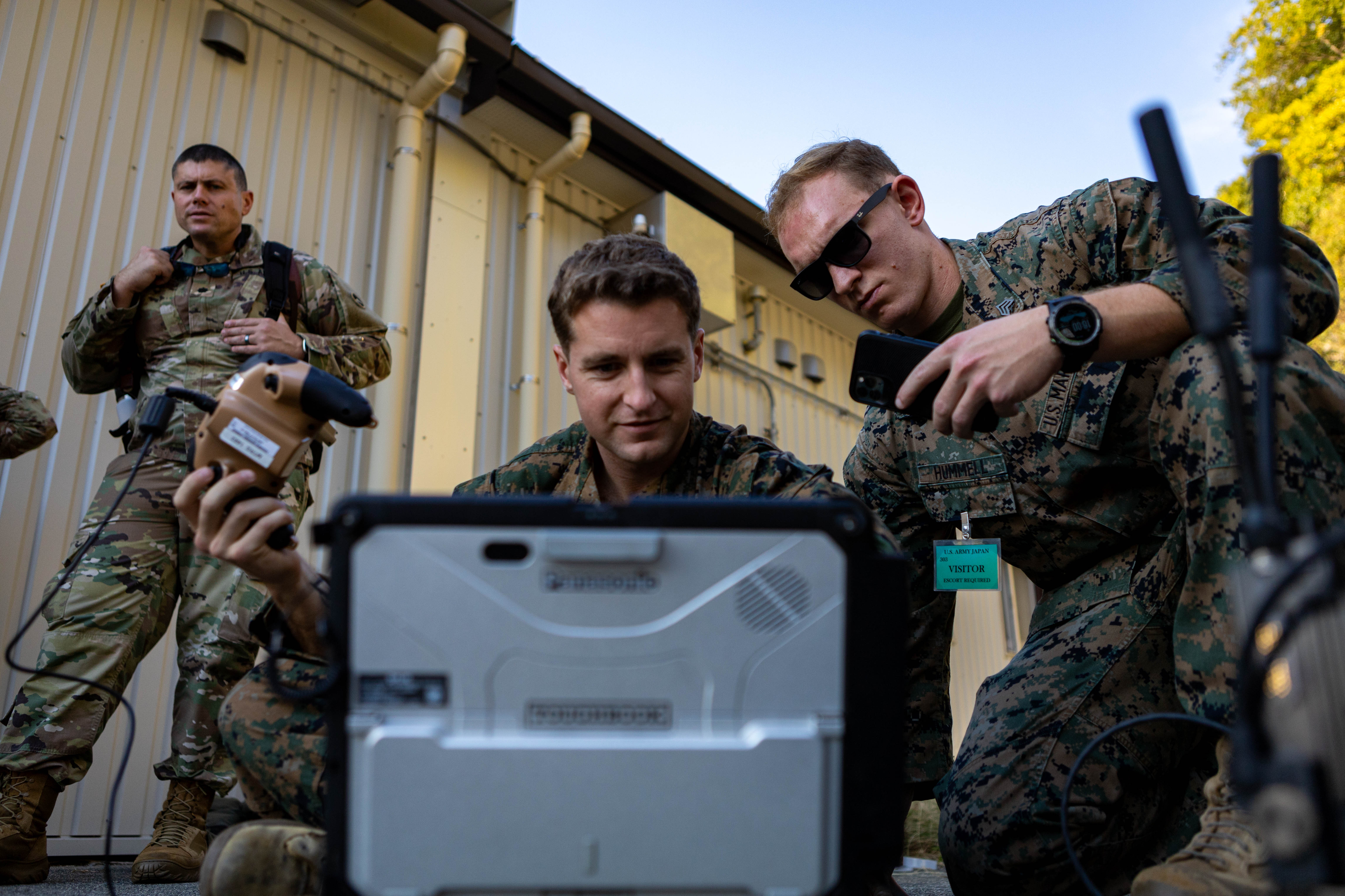 Active Shield 2023: U.S. Marines respond to Explosive Ordnance threat ...