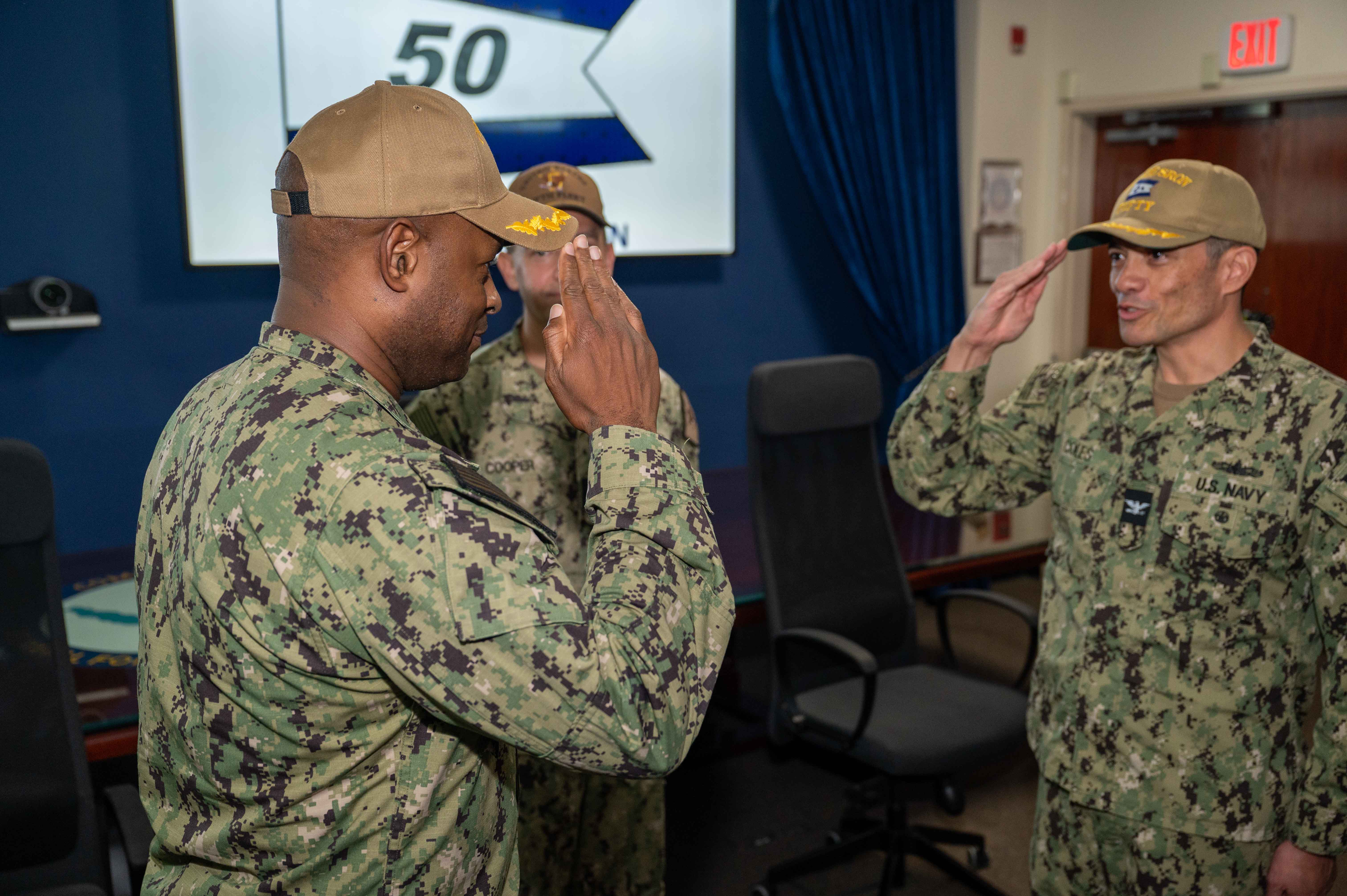 Destroyer Squadron 50 Holds Change of Command Ceremony > U.S. Naval ...