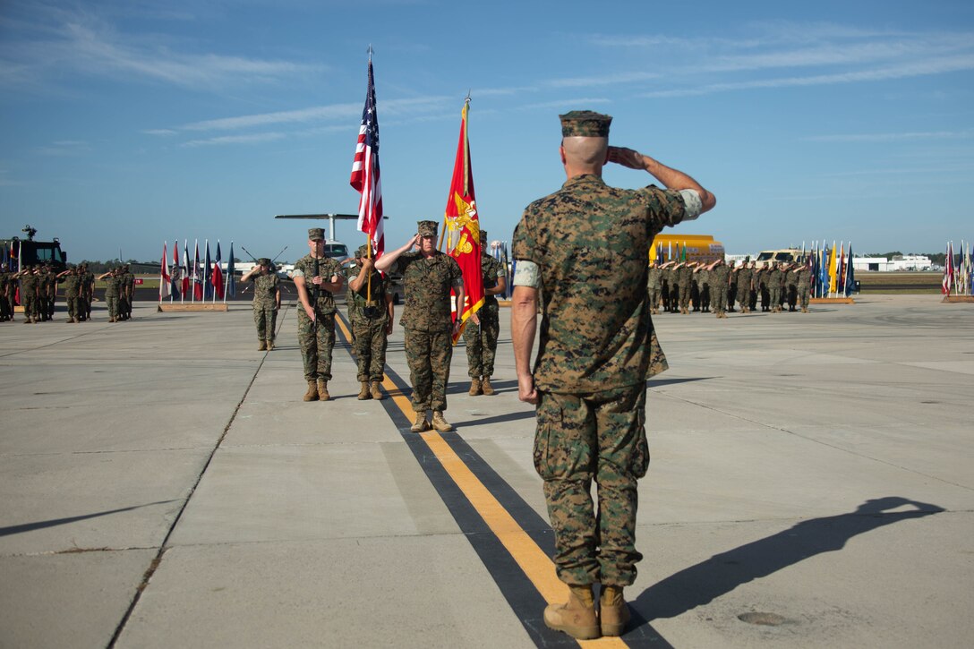 Sgt. Maj. Gerhardt Relief & Appointment Ceremony