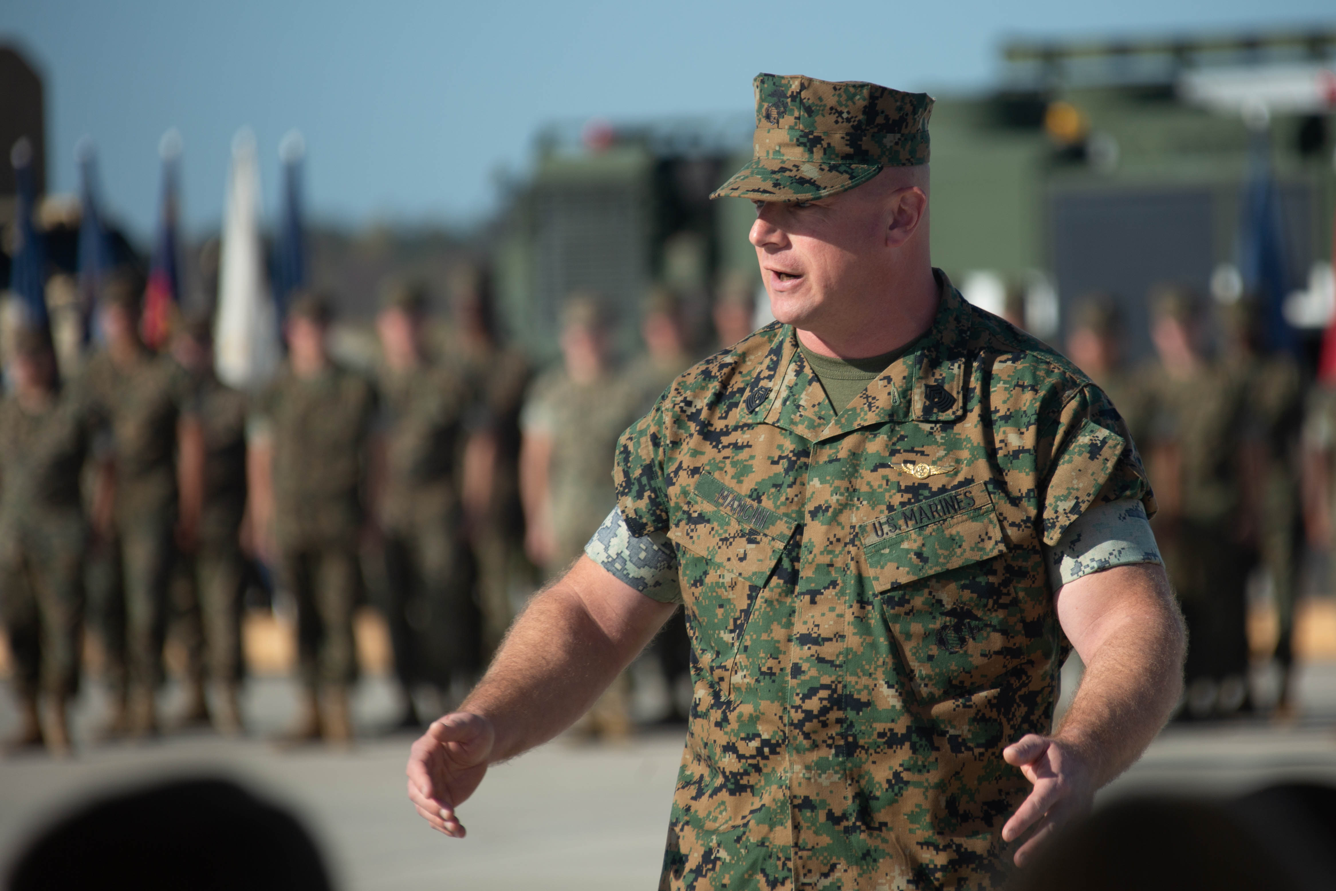 Sgt. Maj. Gerhardt Relief & Appointment Ceremony