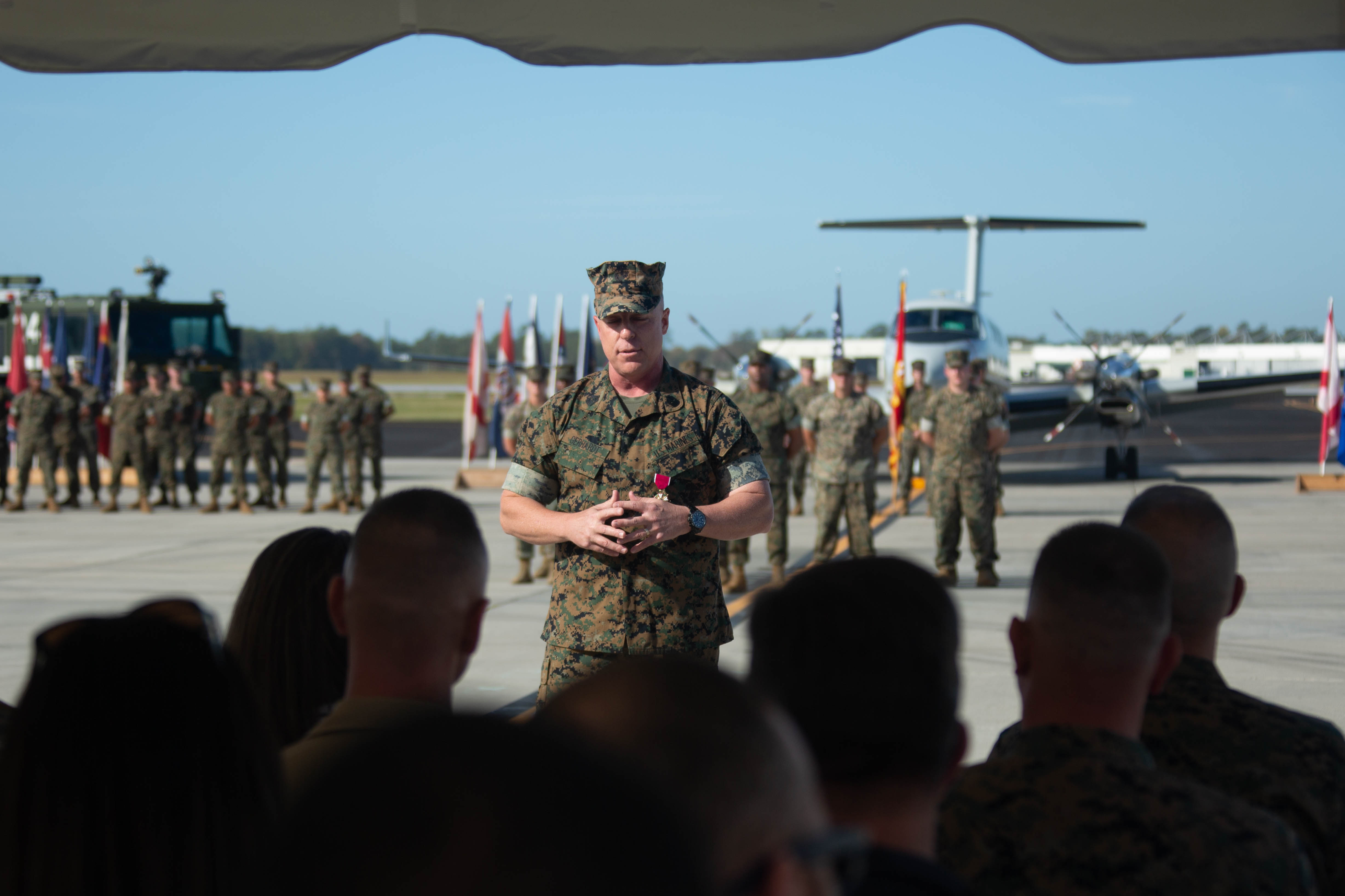 Sgt. Maj. Gerhardt Relief & Appointment Ceremony