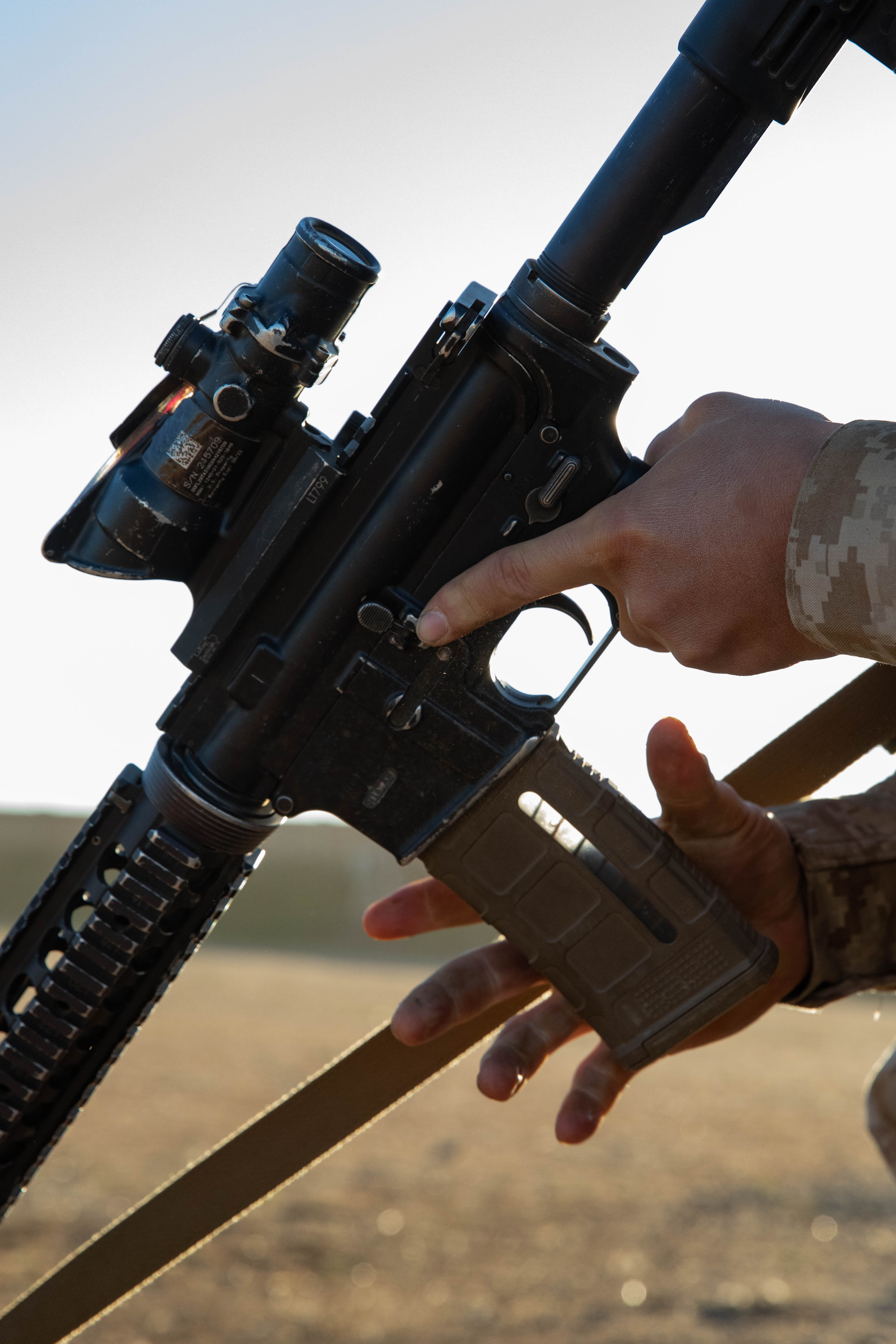 Hotel Company Executes Combat Marksmanship