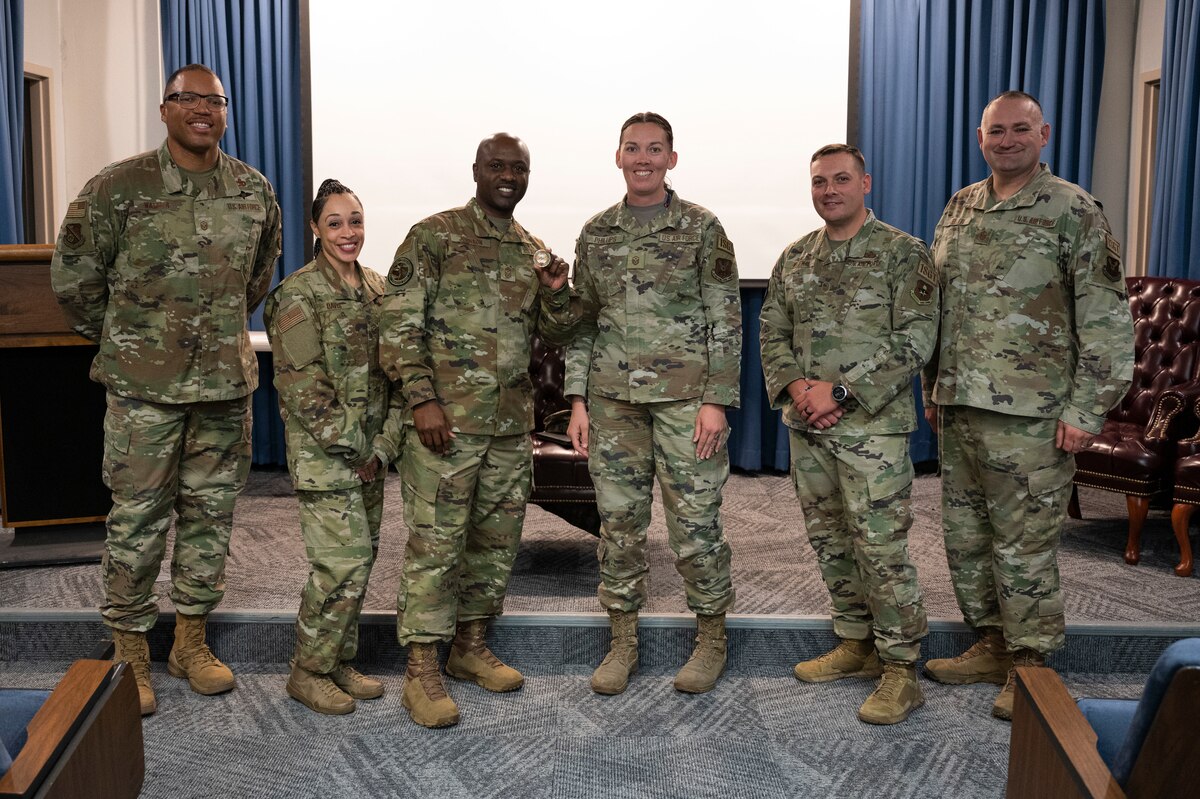 AFGSC Command Chief First Sergeant briefs Kirtland first sergeants ...